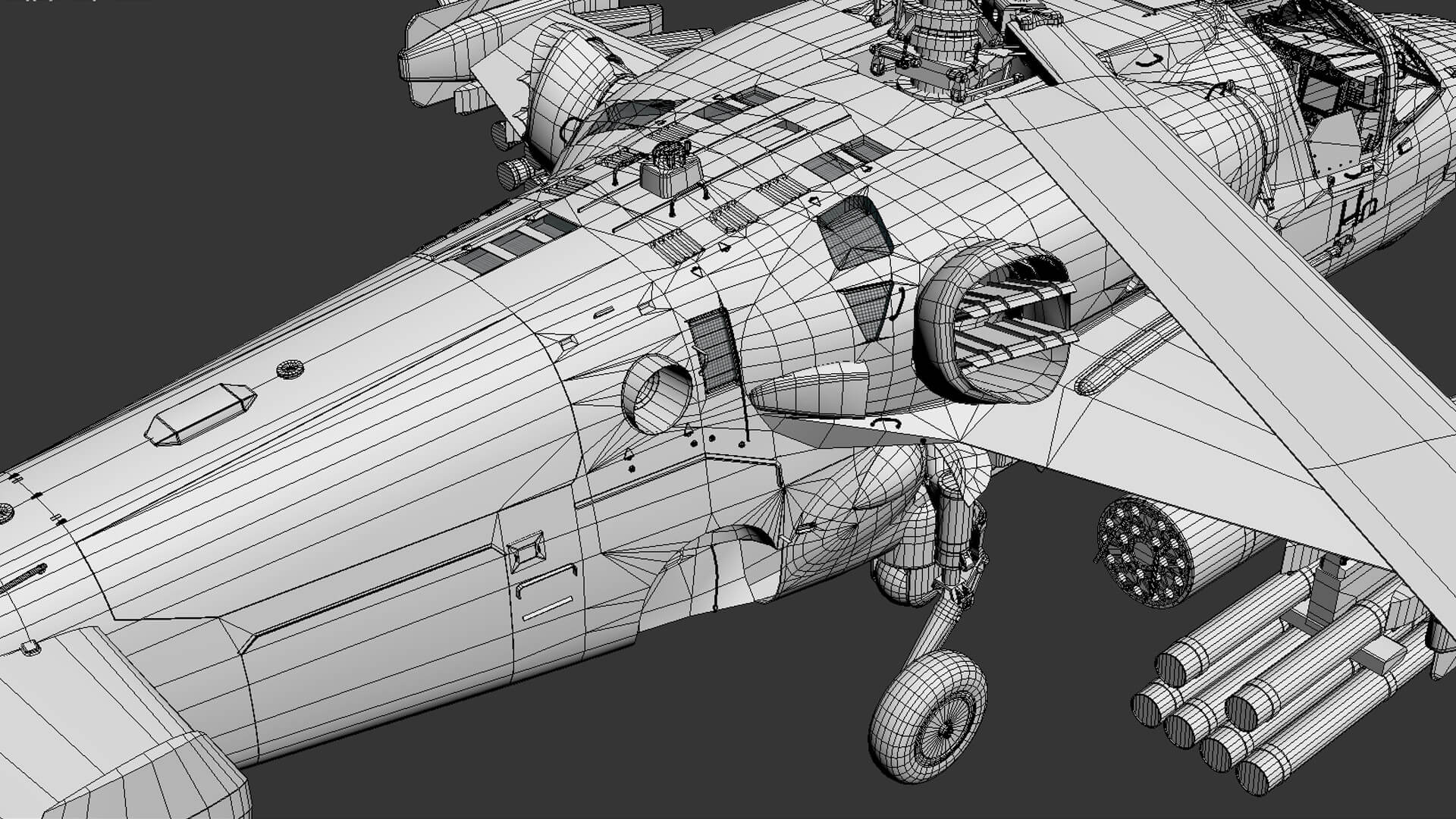 KA-52 Alligator Hokum B 3D Model by citizensnip