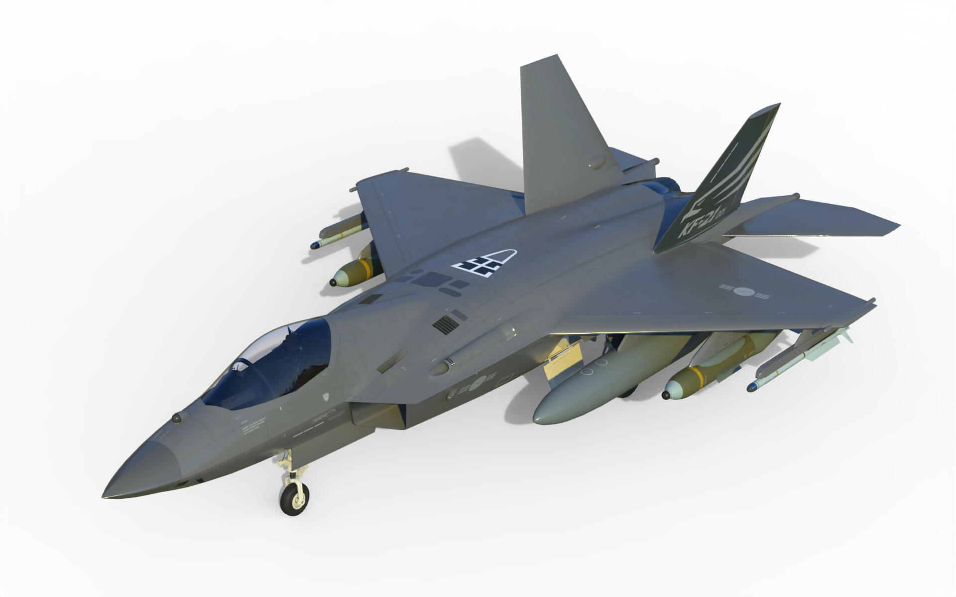 KAI KF-21 Boramae 3D Model by citizensnip