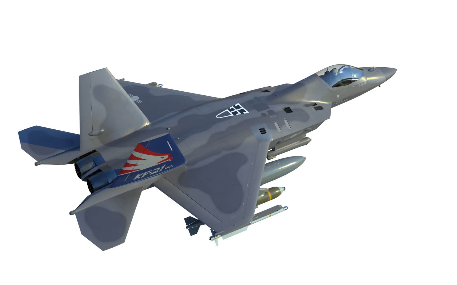 KAI KF-21 Boramae 3D Model by citizensnip