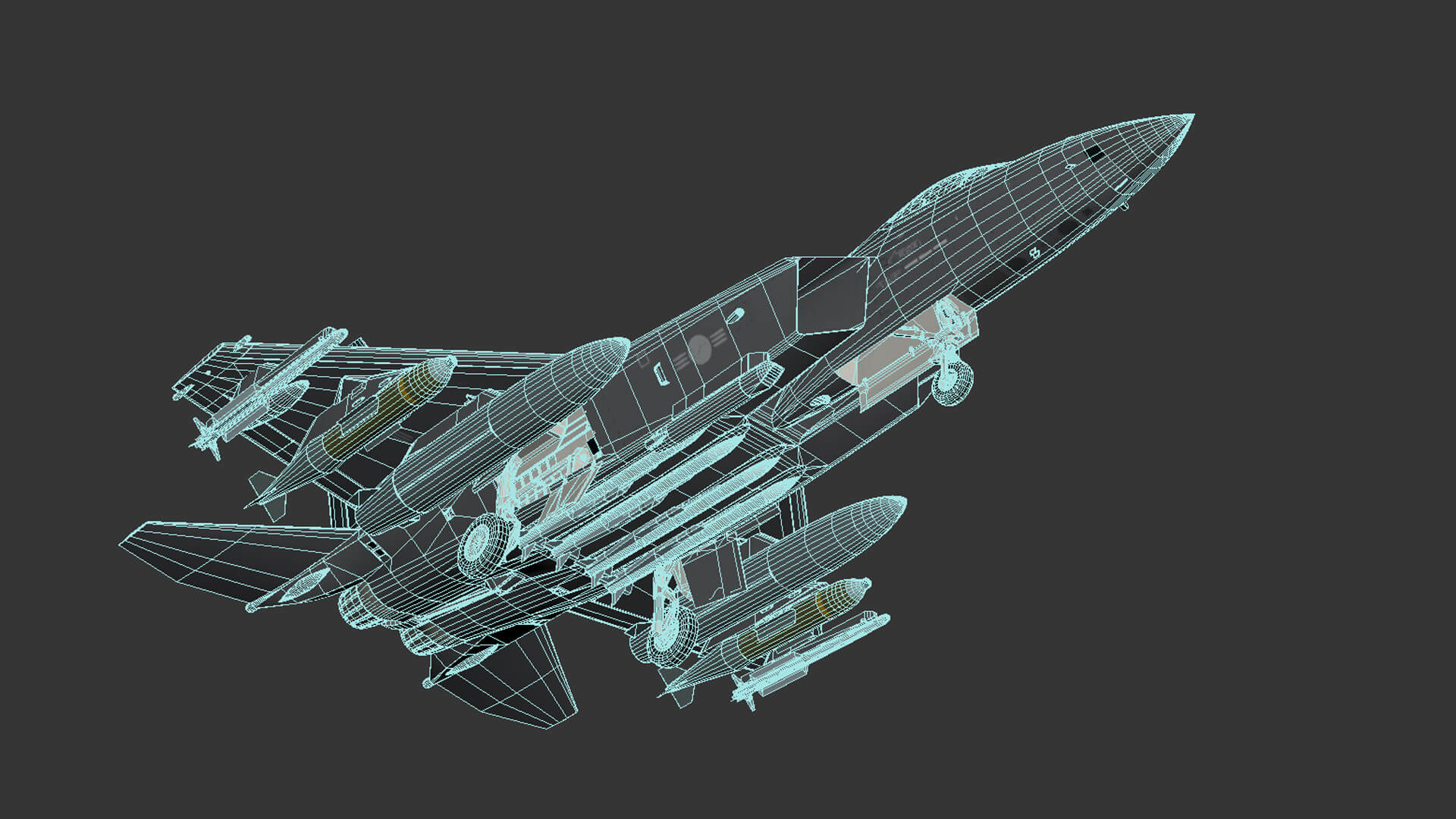 KAI KF-21 Boramae 3D Model by citizensnip