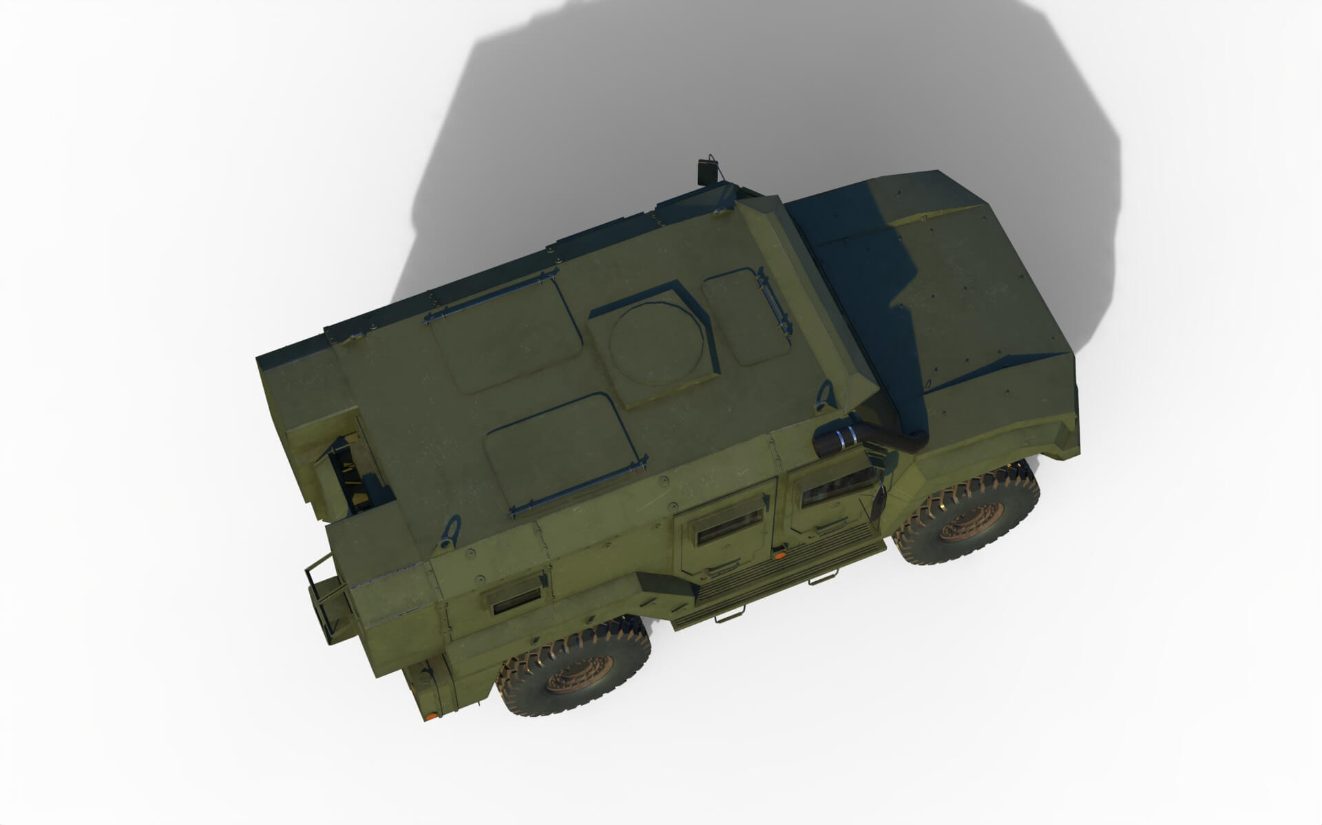 Kamaz VDV Typhoon K-53949 3D Model by citizensnip