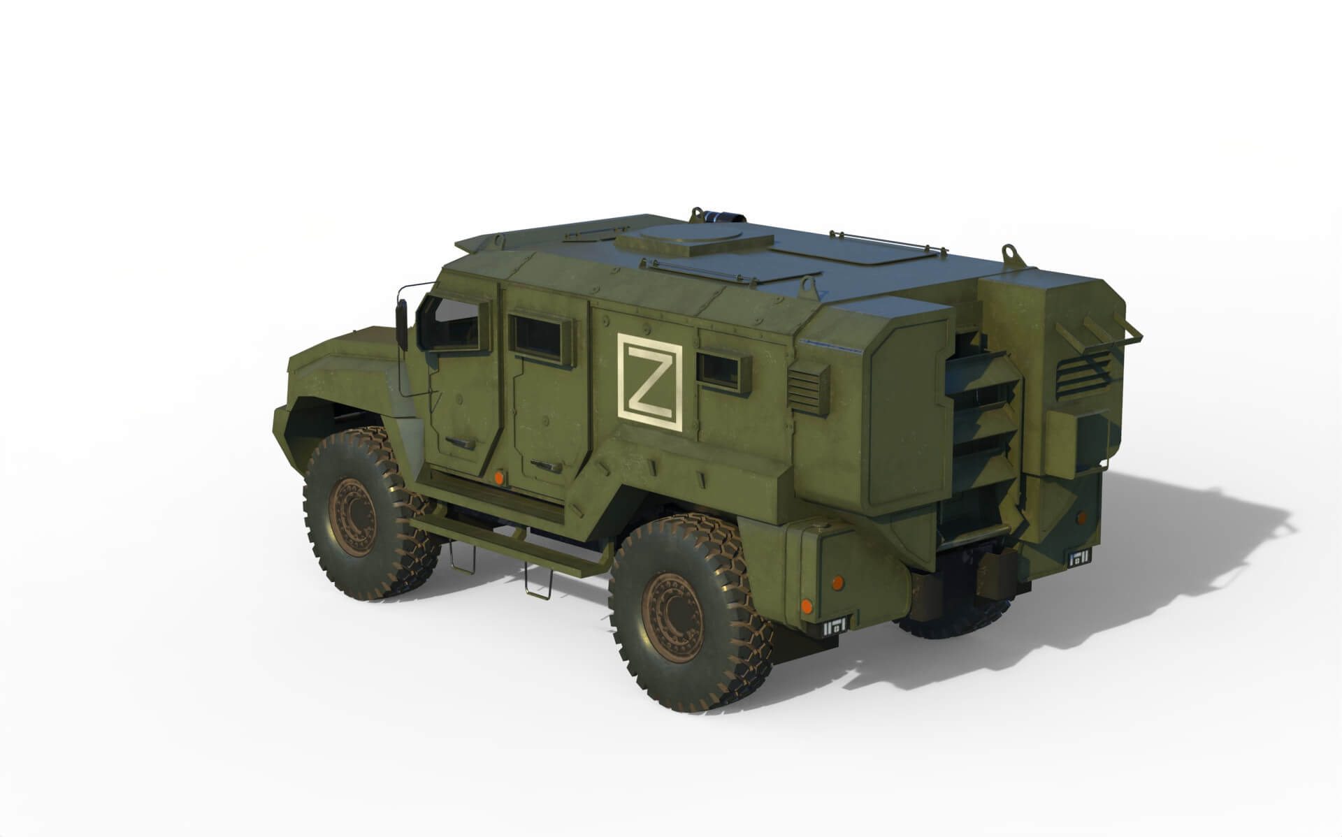 Kamaz VDV Typhoon K-53949 3D Model by citizensnip