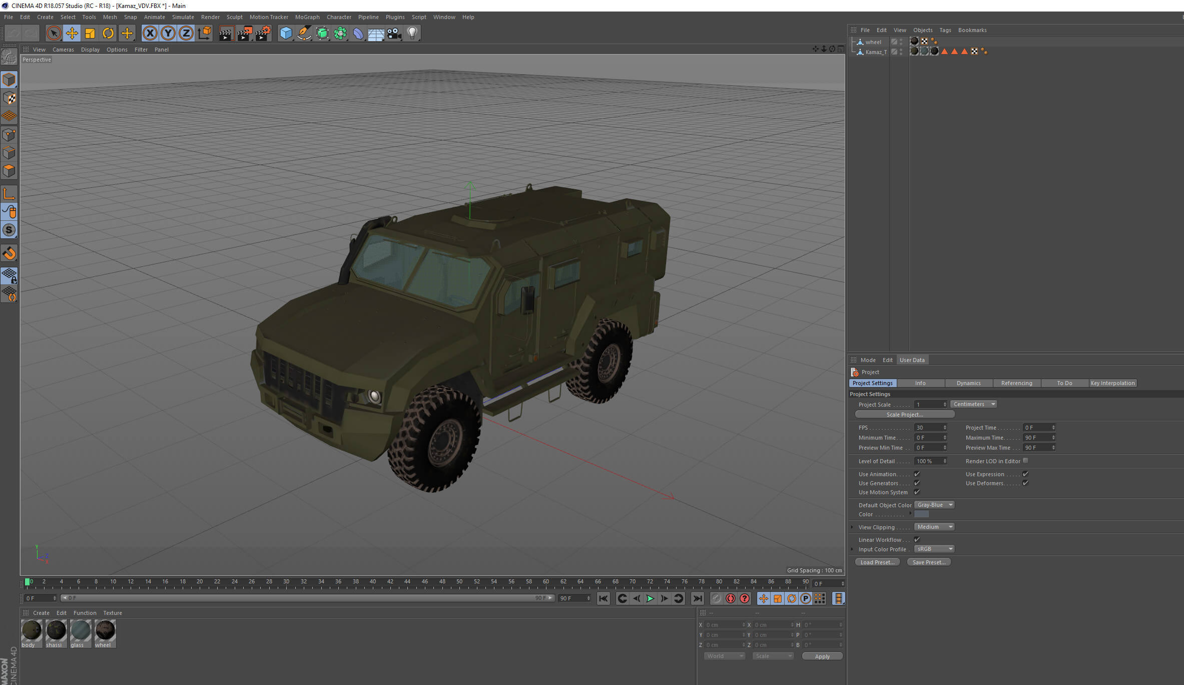 Kamaz VDV Typhoon K-53949 3D Model by citizensnip