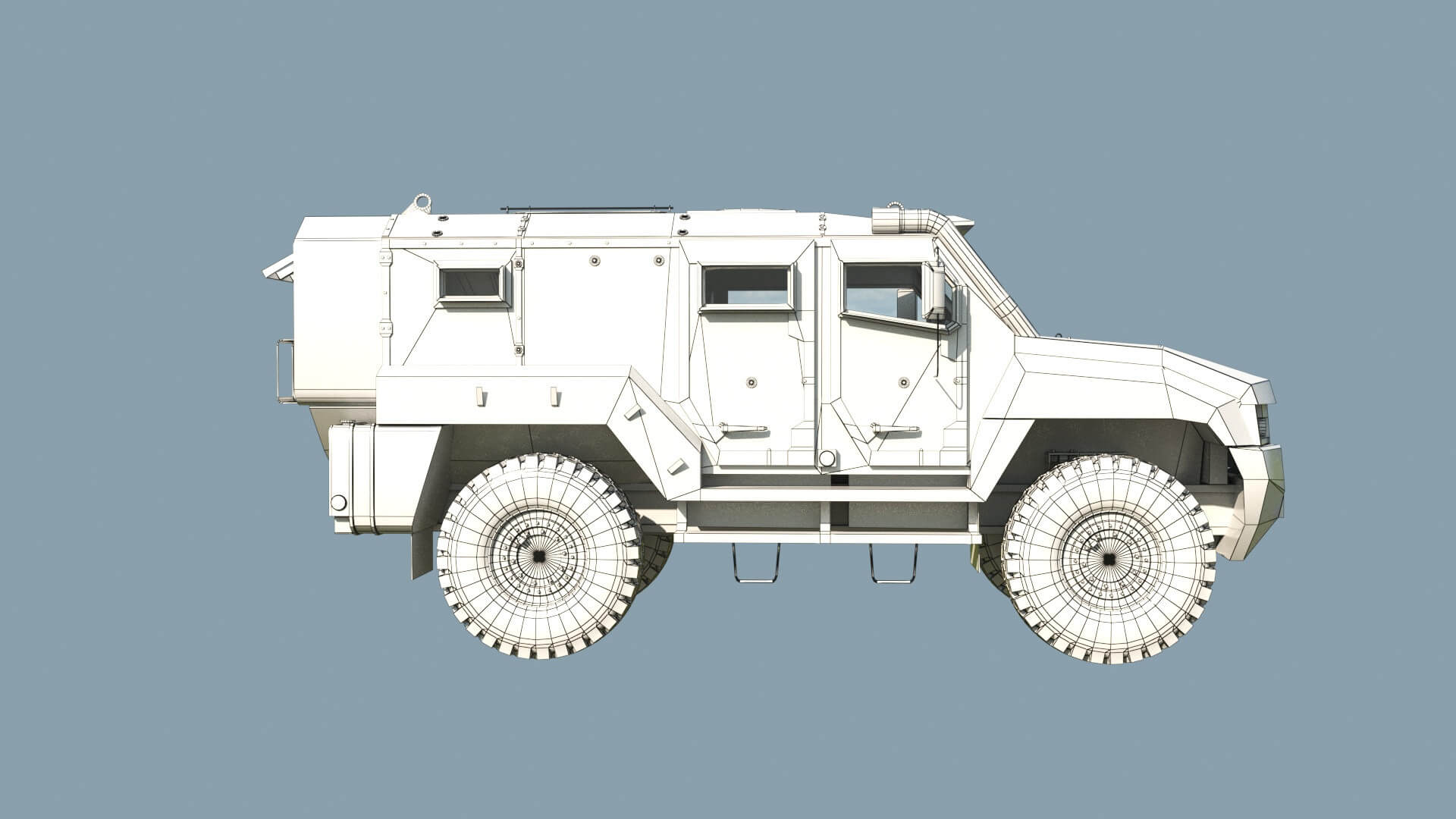 Kamaz VDV Typhoon K-53949 3D Model by citizensnip
