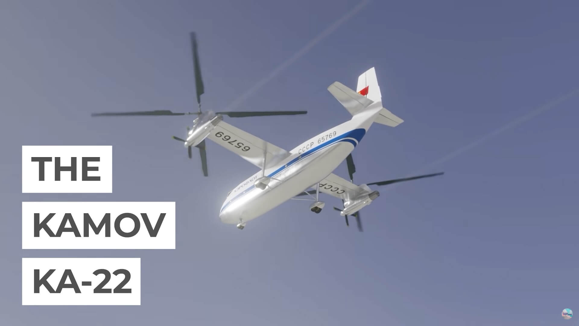 Kamov KA-22 Transport Helicopter 3D Model by citizensnip