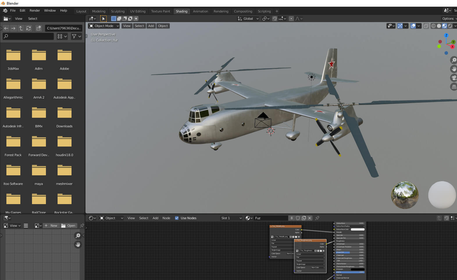 Kamov KA-22 Transport Helicopter 3D Model by citizensnip