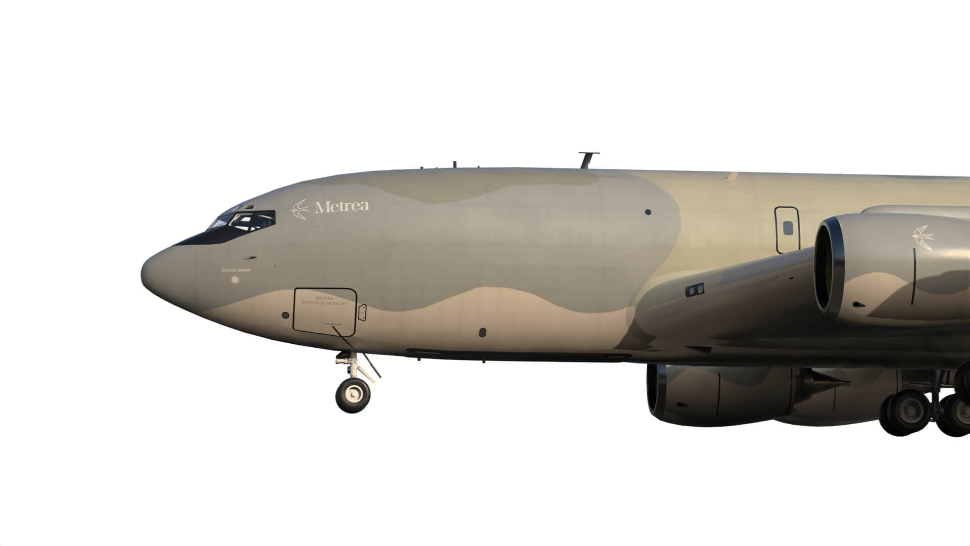 KC-135R Stratotanker 3D Model by citizensnip