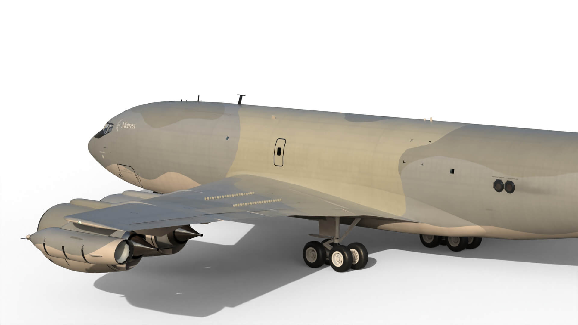 KC-135R Stratotanker 3D Model by citizensnip