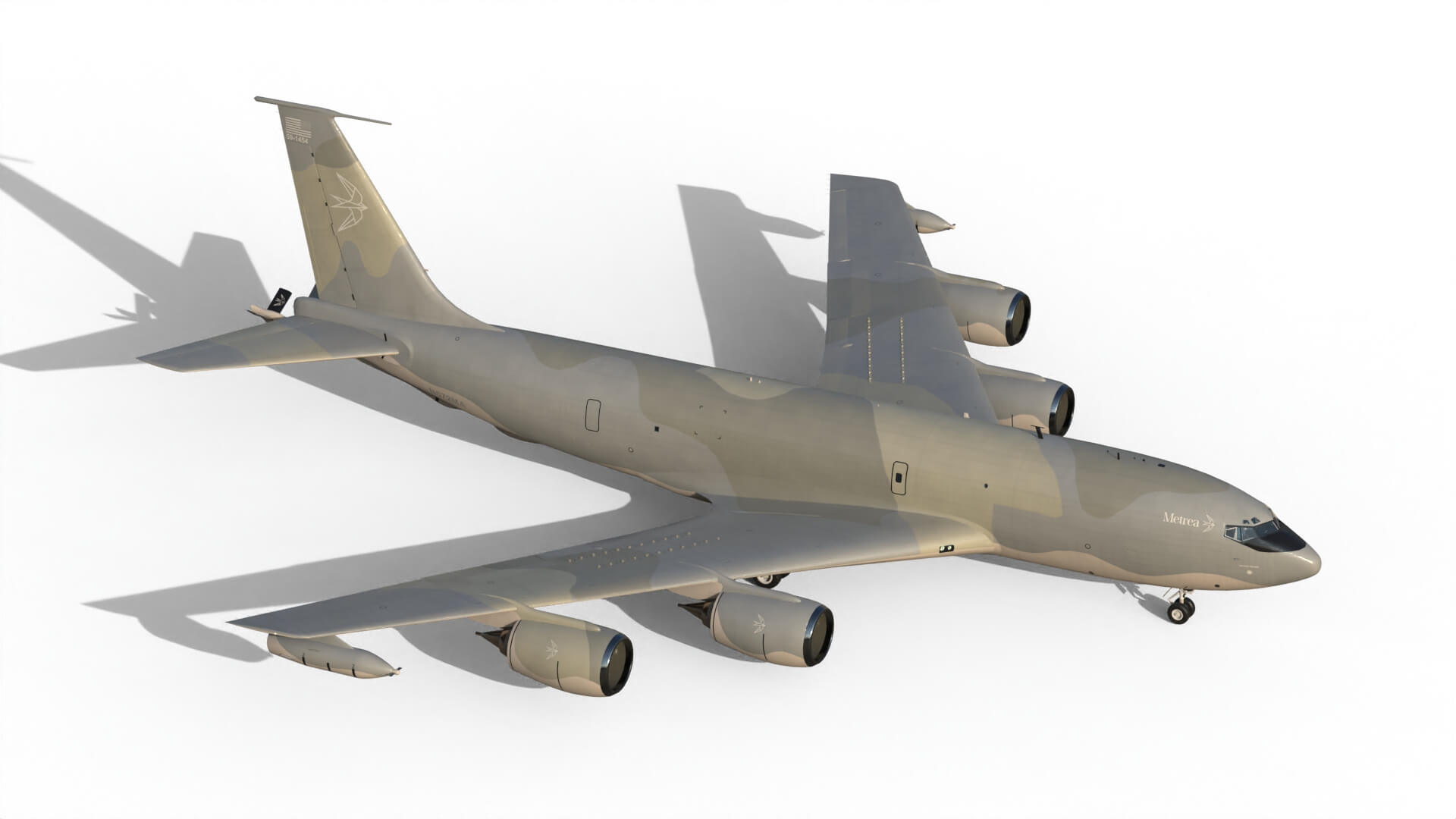KC-135R Stratotanker 3D Model by citizensnip