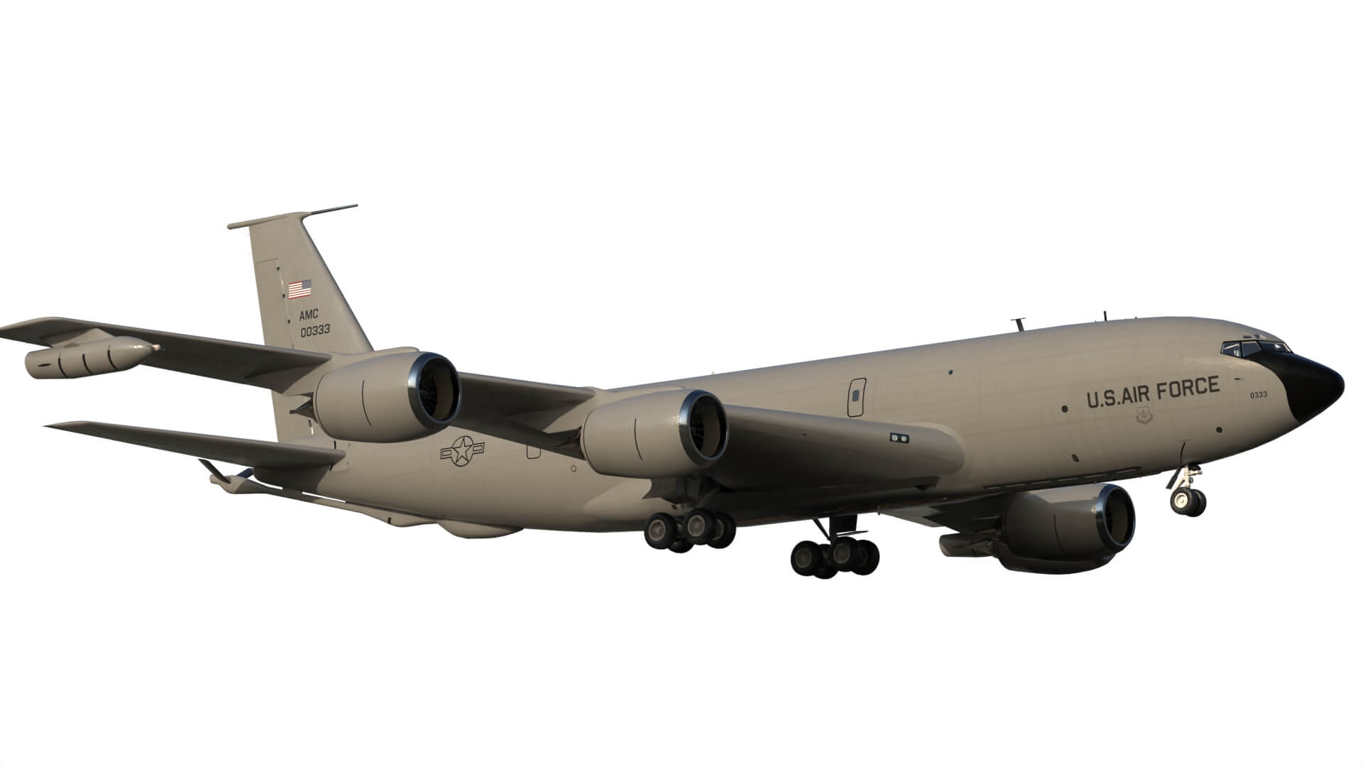 KC-135R Stratotanker 3D Model by citizensnip