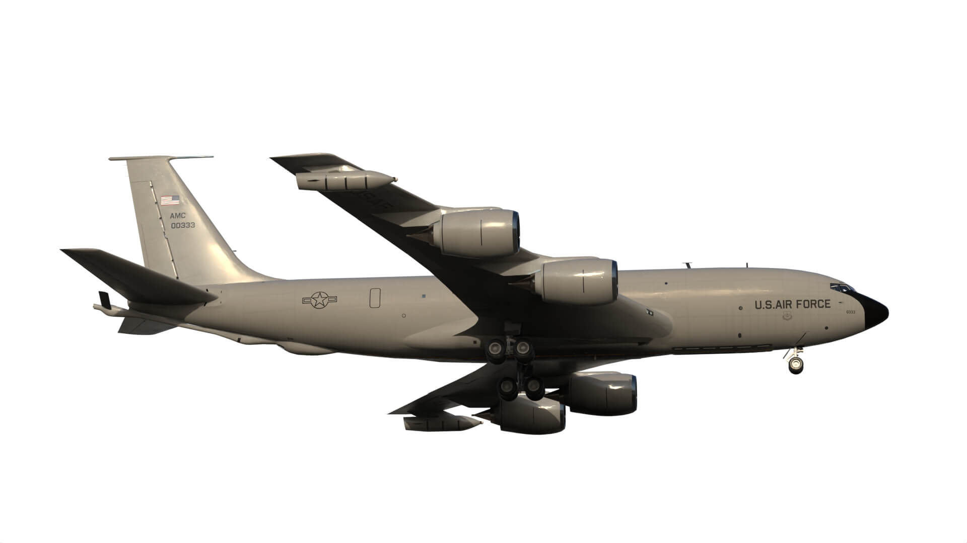 KC-135R Stratotanker 3D Model by citizensnip