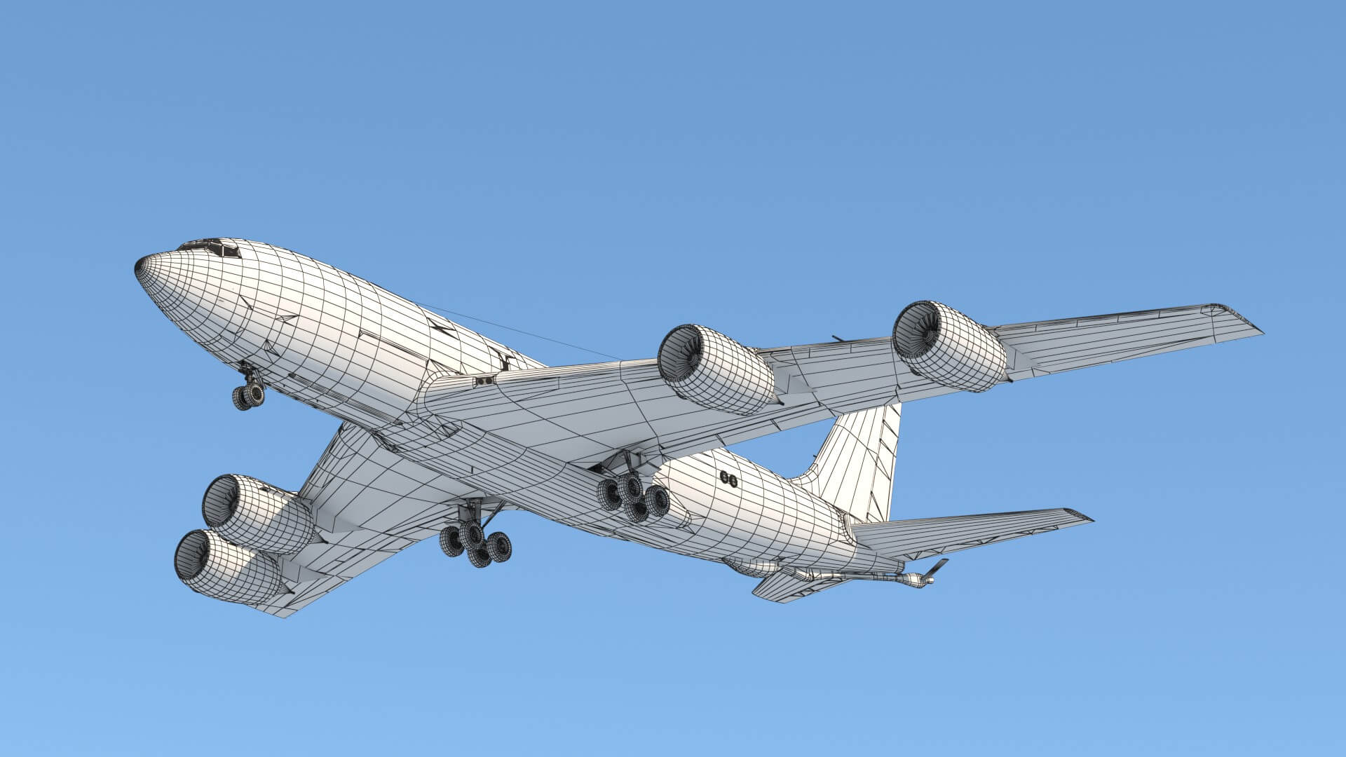 KC-135R Stratotanker 3D Model by citizensnip
