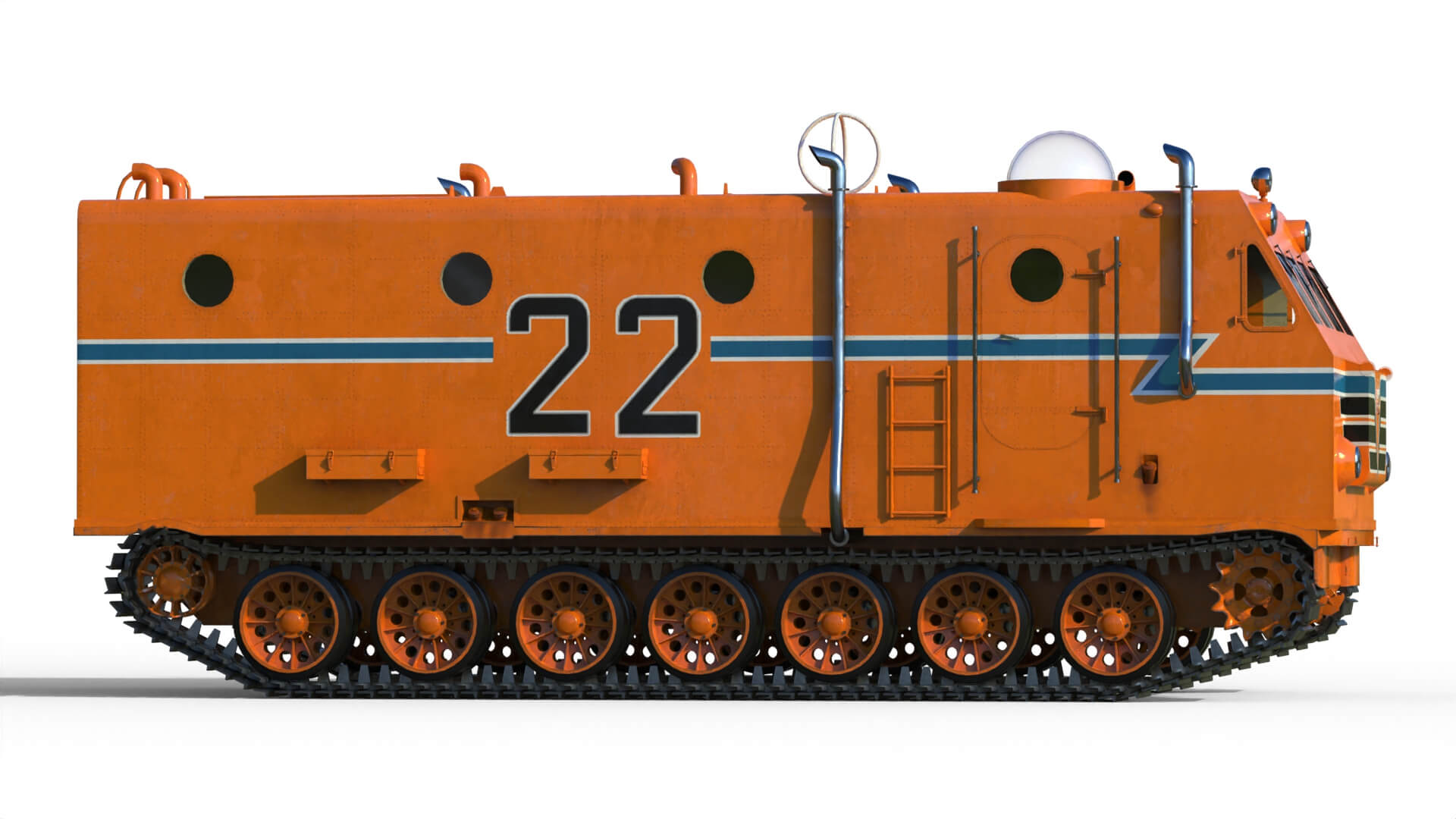 Kharkovchanka Soviet Antarctic Cruisers Stt - 3D Model by citizensnip