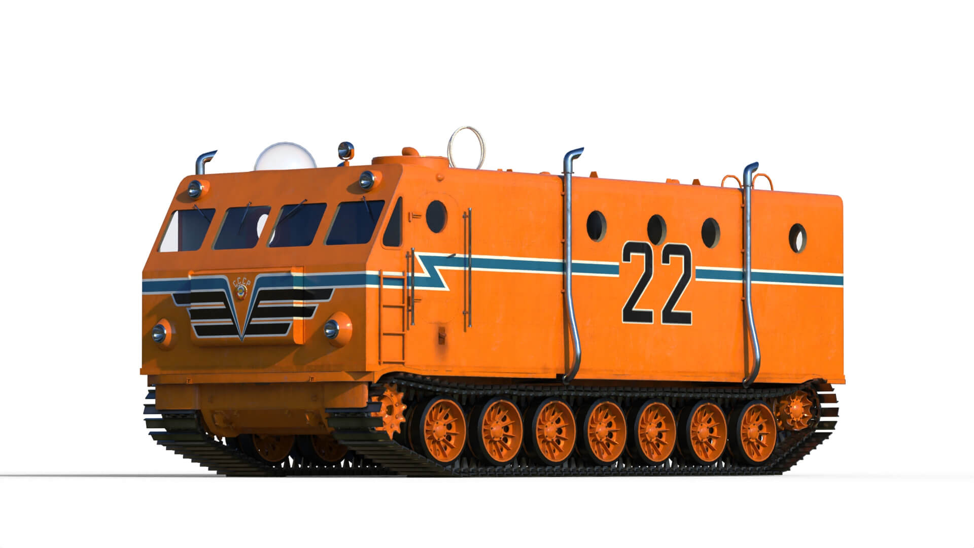 Kharkovchanka Soviet Antarctic Cruisers Stt - 3D Model by citizensnip