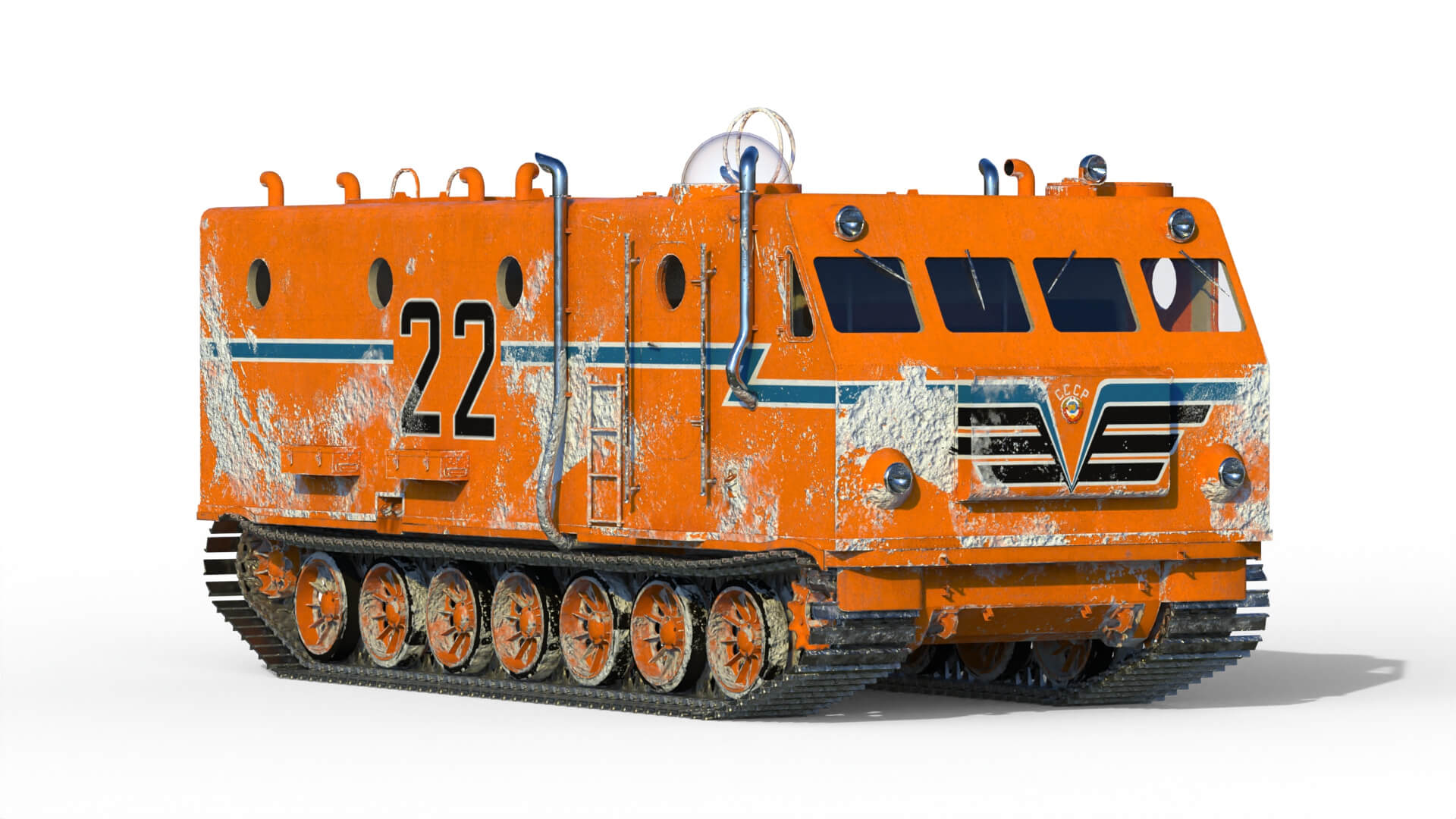 Kharkovchanka Soviet Antarctic Cruisers Stt - 3D Model by citizensnip