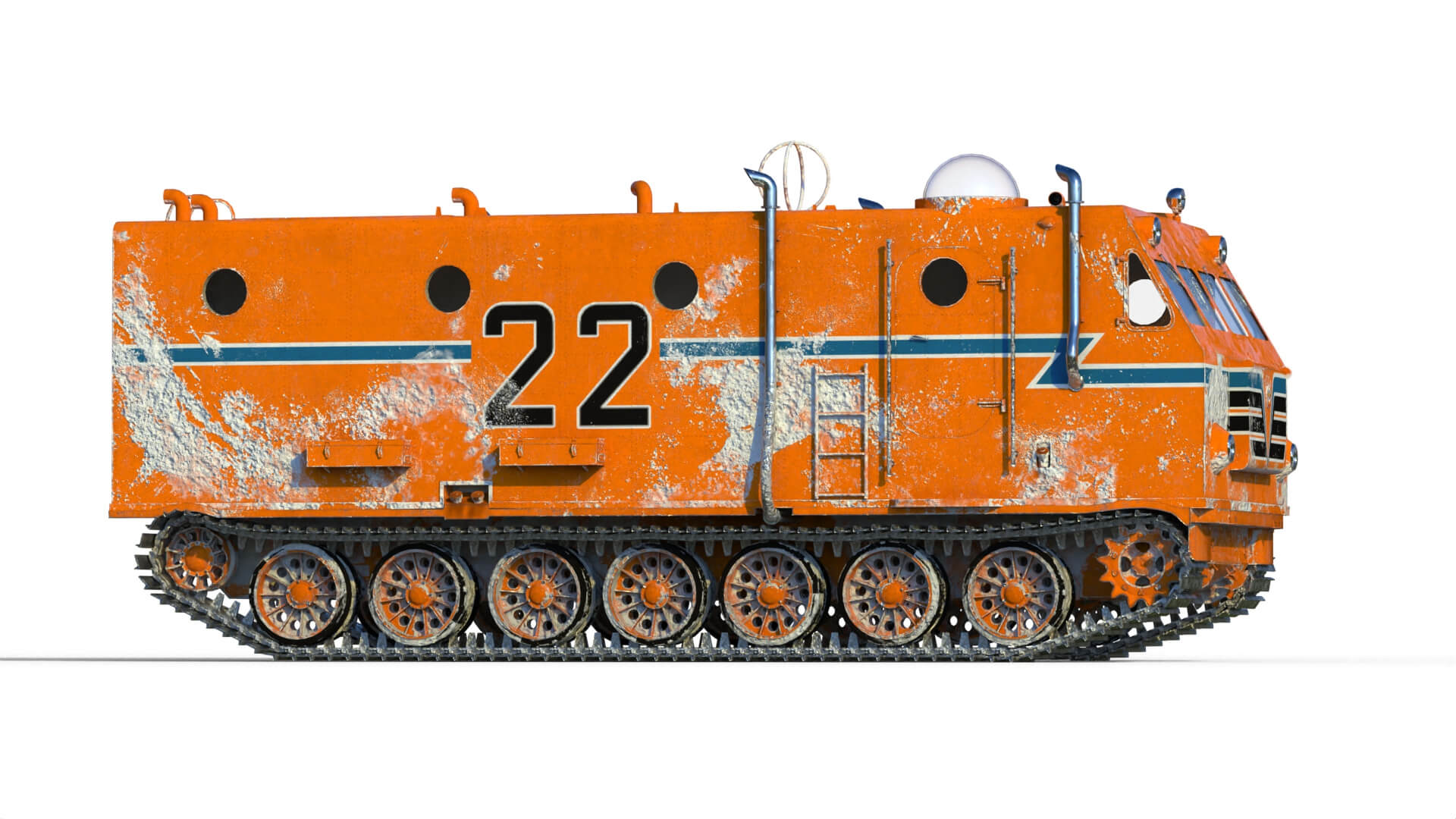 Kharkovchanka Soviet Antarctic Cruisers Stt - 3D Model by citizensnip