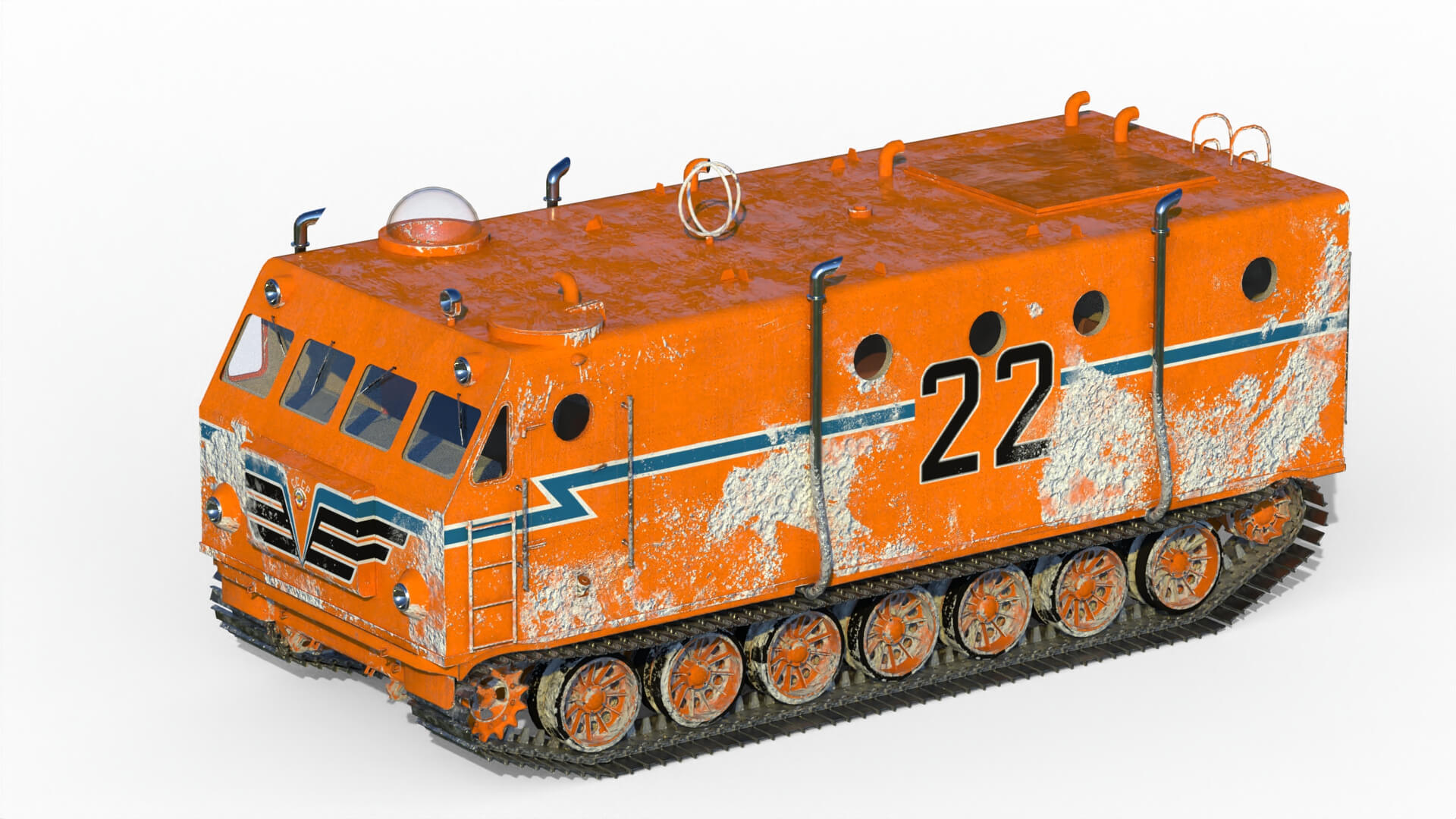 Kharkovchanka Soviet Antarctic Cruisers Stt - 3D Model by citizensnip