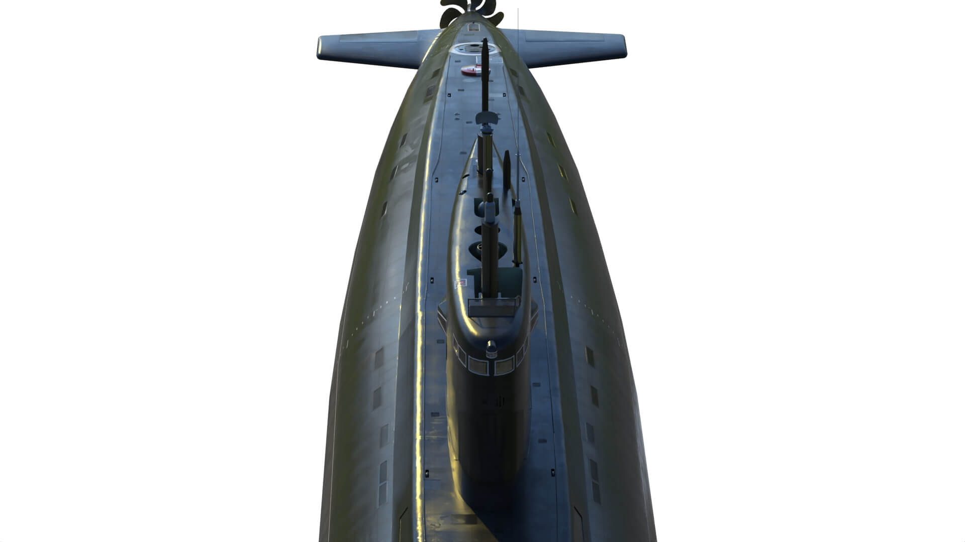 Kilo Class Submarine Project 636 - 3D Model by citizensnip