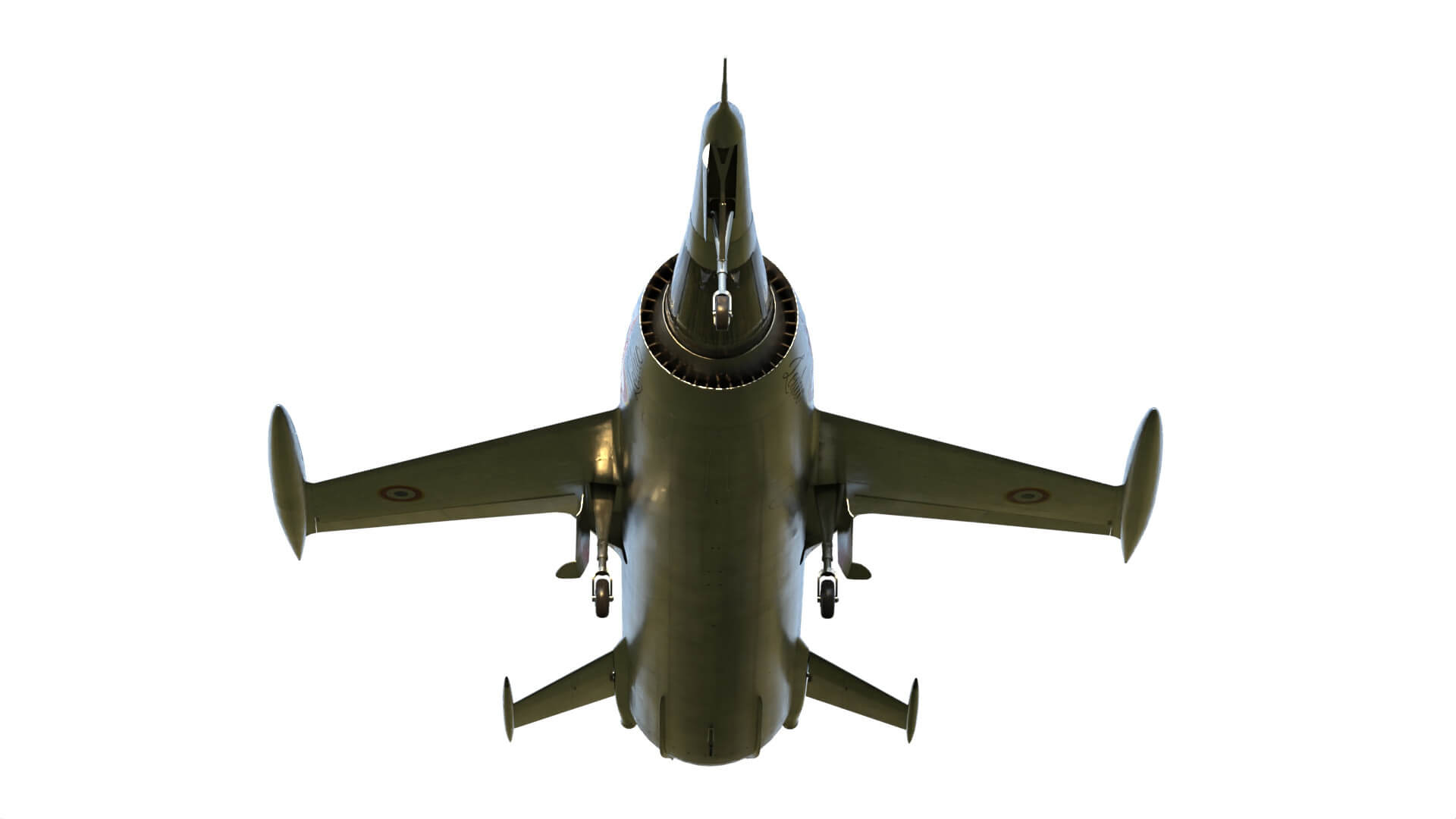 Leduc 022 Jet Fighter - 3D Model by citizensnip