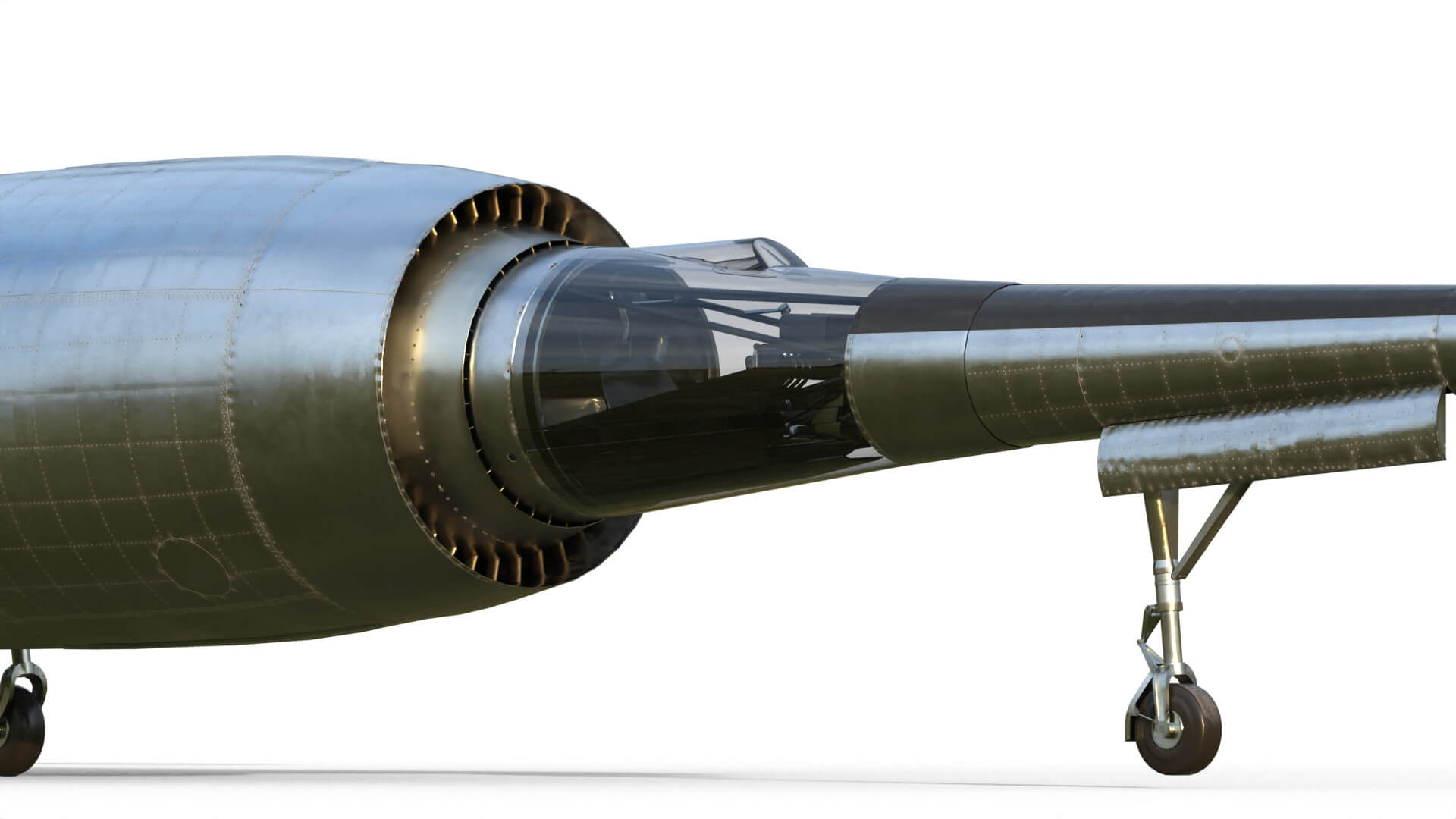 Leduc 022 Jet Fighter - 3D Model by citizensnip