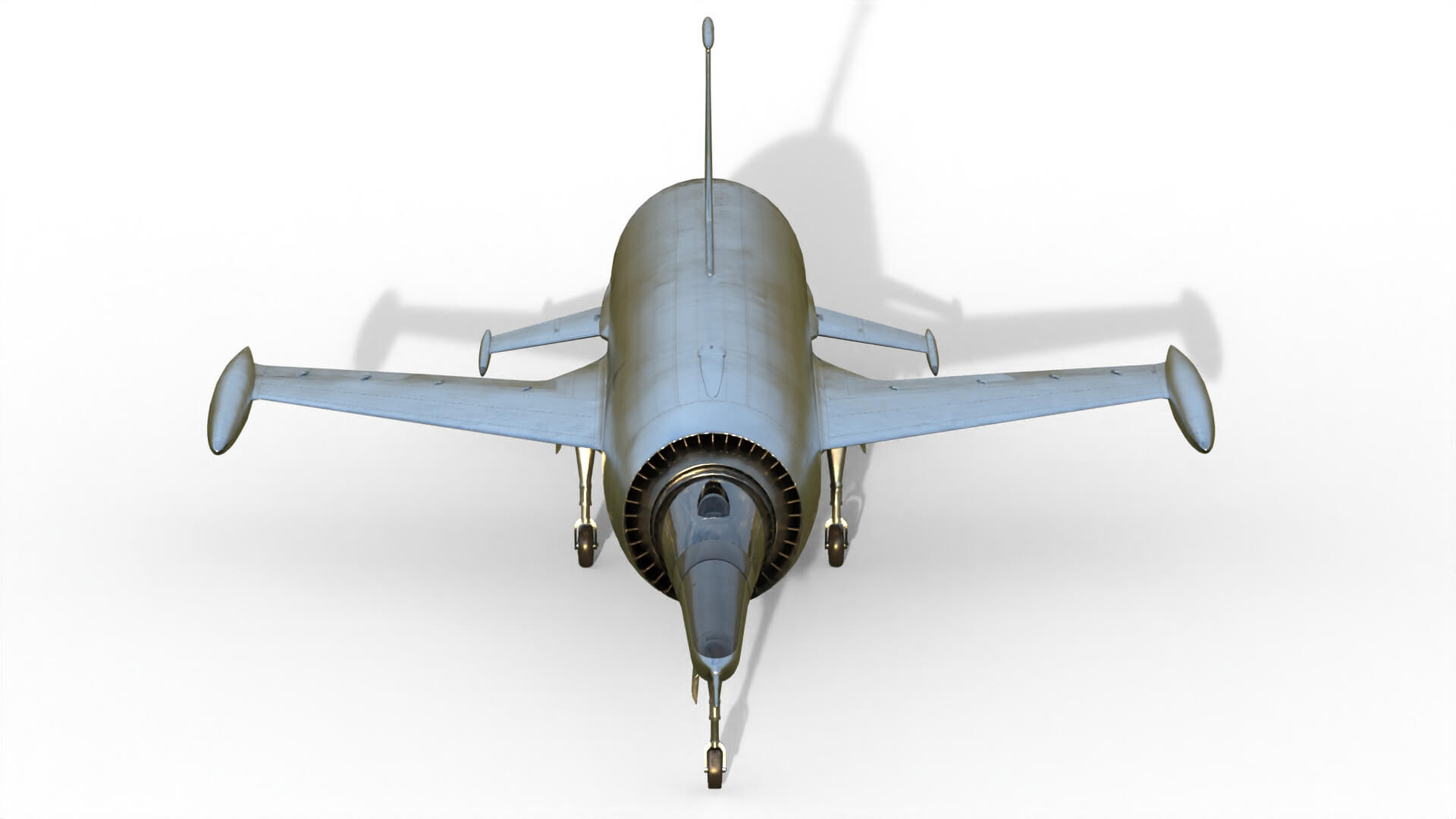 Leduc 022 Jet Fighter - 3D Model by citizensnip