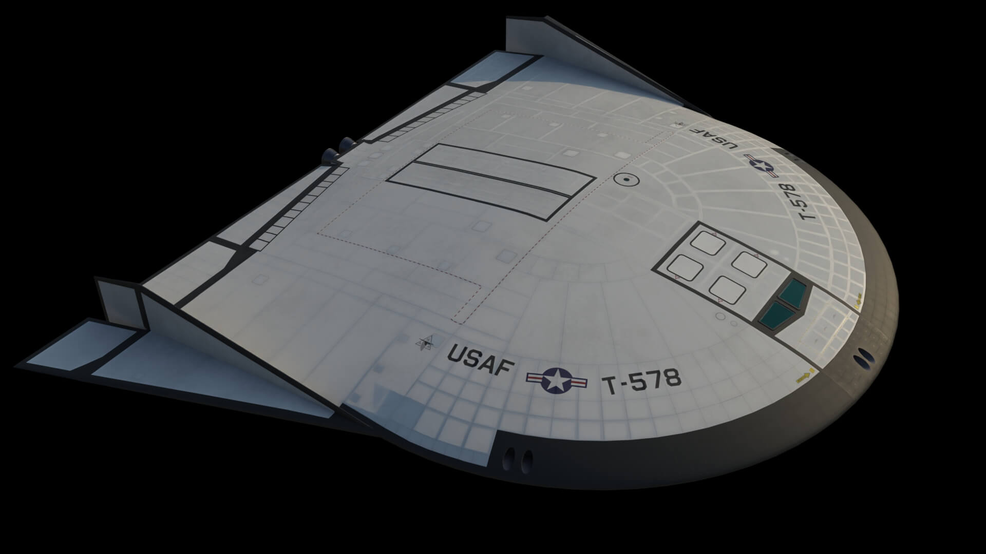 Lenticular Reentry Vehicle - 3D Model by citizensnip