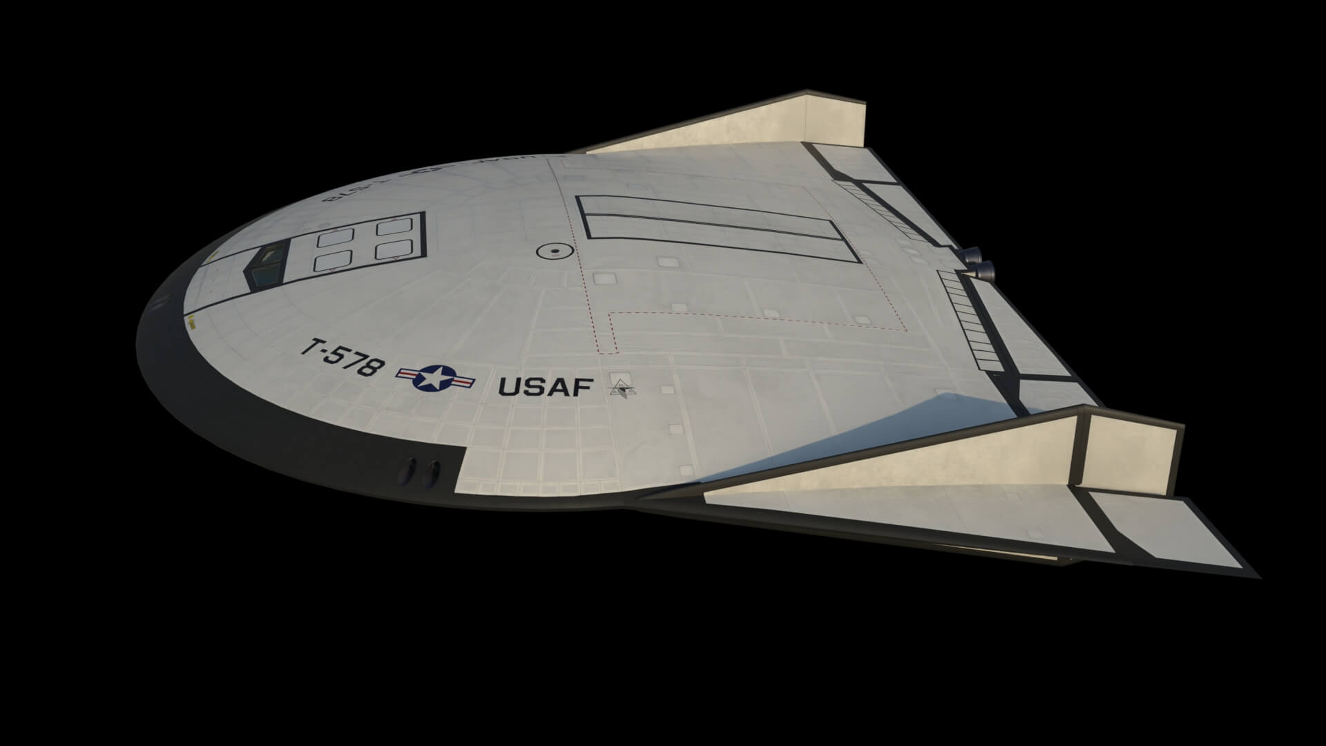 Lenticular Reentry Vehicle - 3D Model by citizensnip