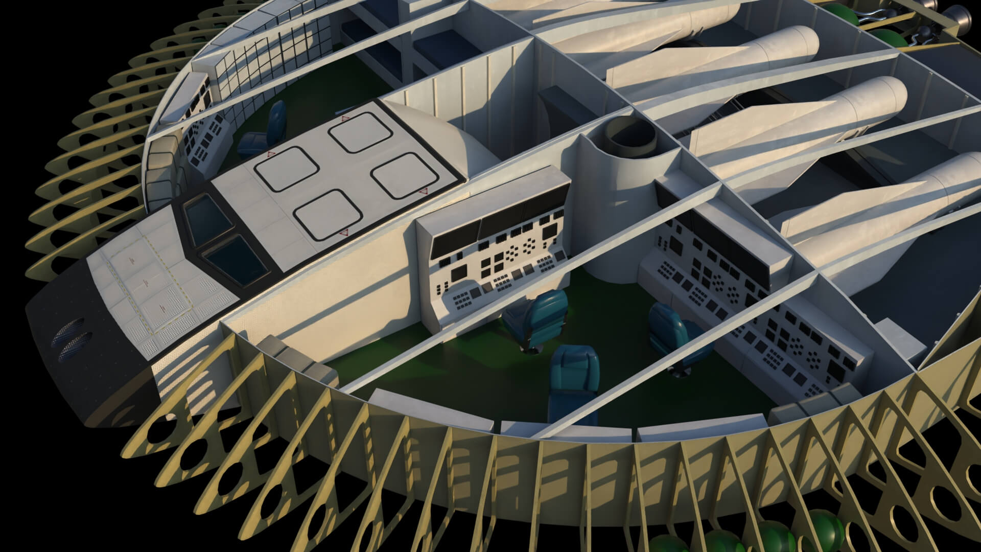 Lenticular Reentry Vehicle - 3D Model by citizensnip