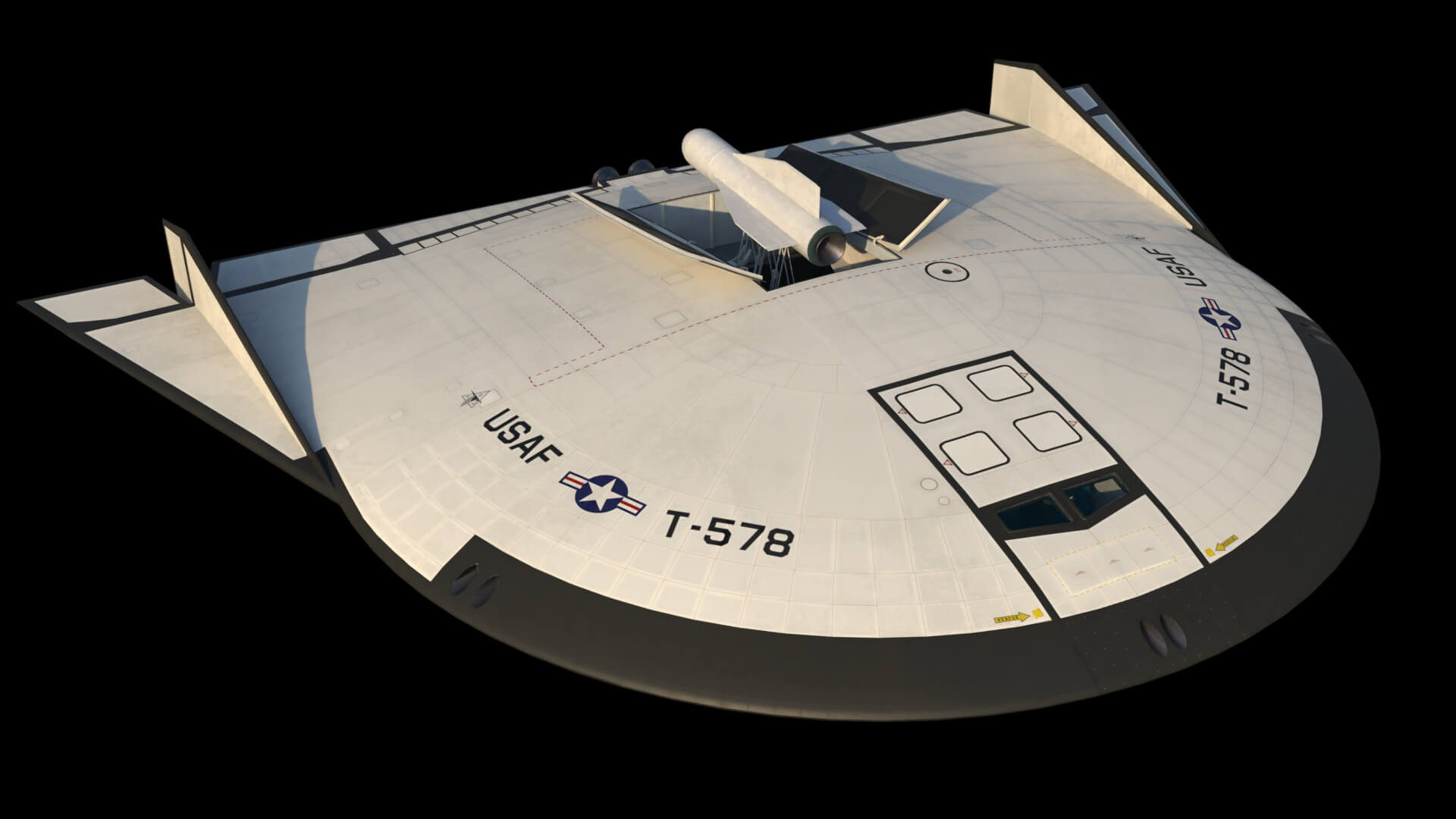 Lenticular Reentry Vehicle - 3D Model by citizensnip