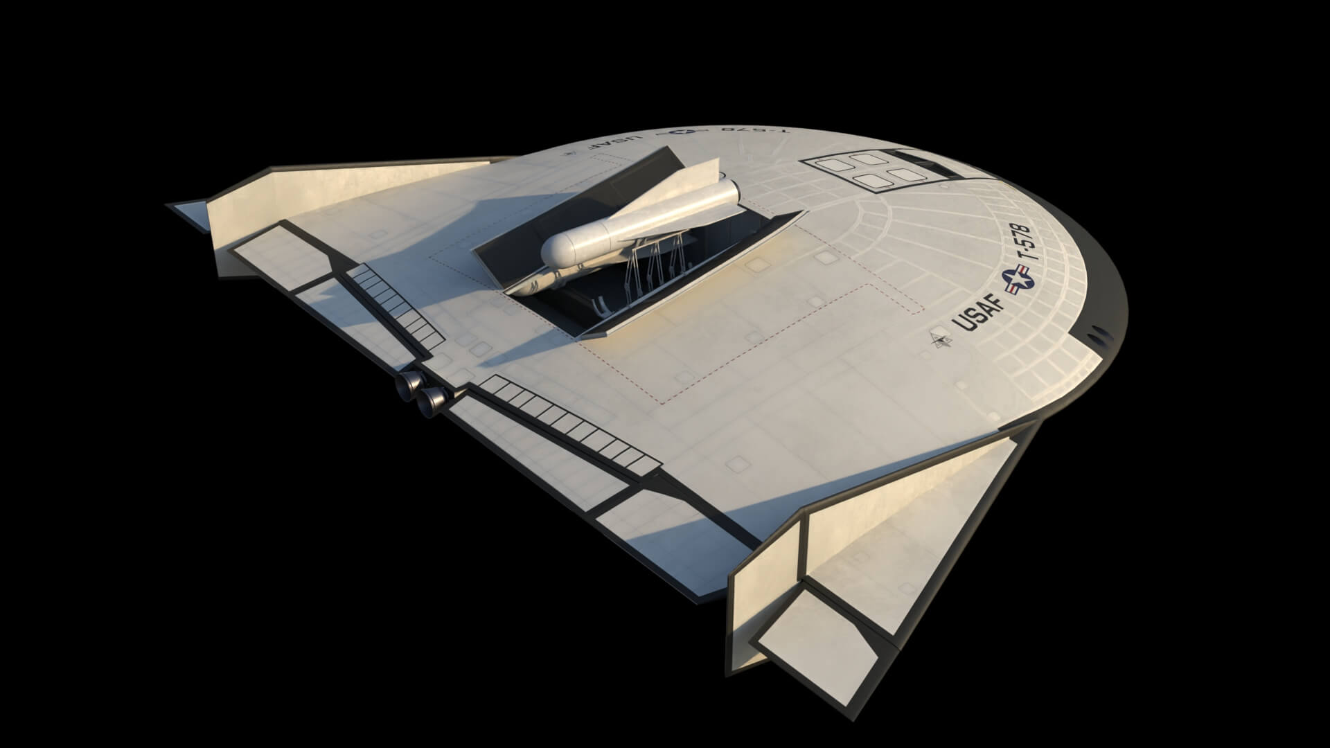 Lenticular Reentry Vehicle - 3D Model by citizensnip