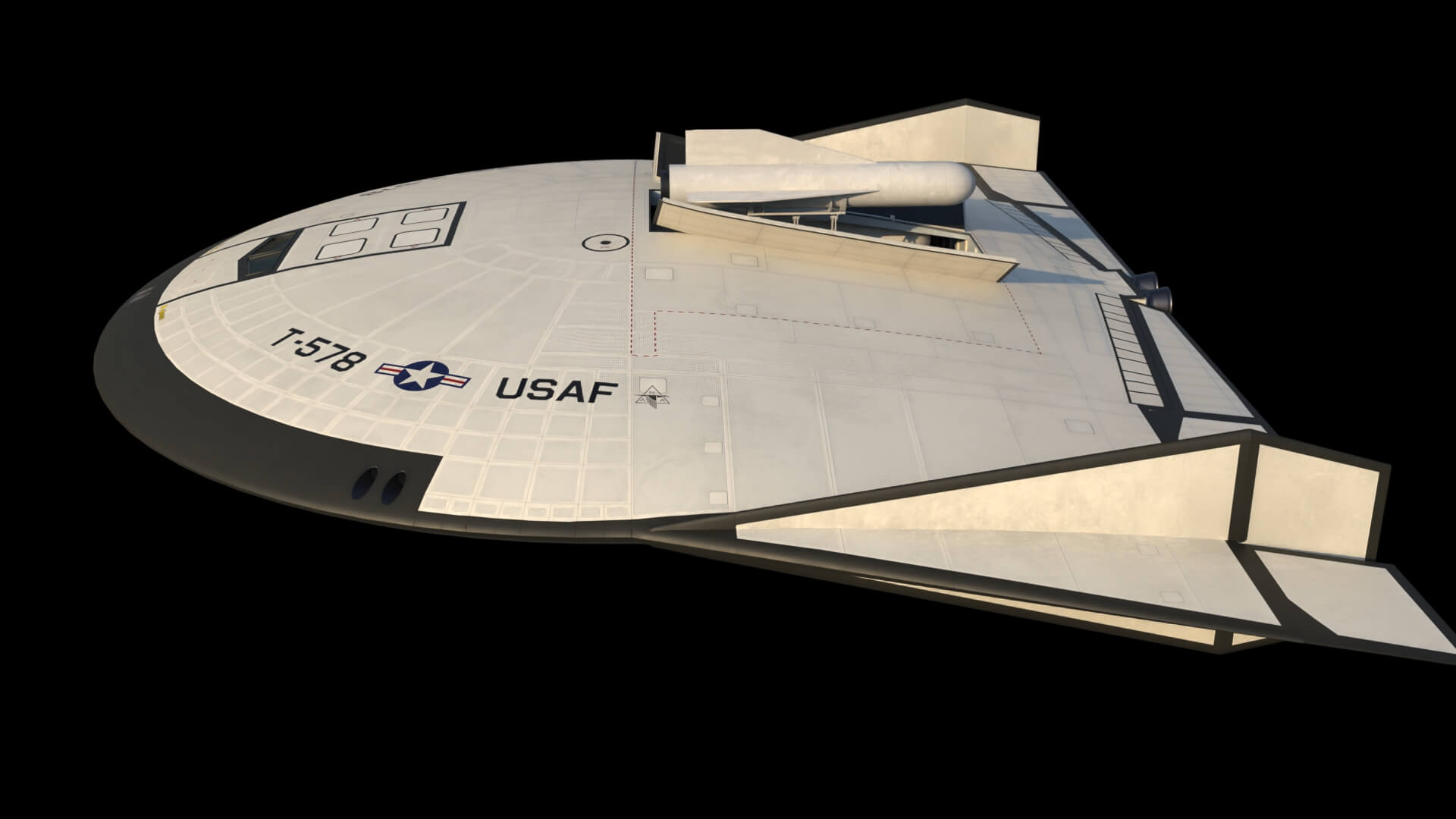 Lenticular Reentry Vehicle - 3D Model by citizensnip