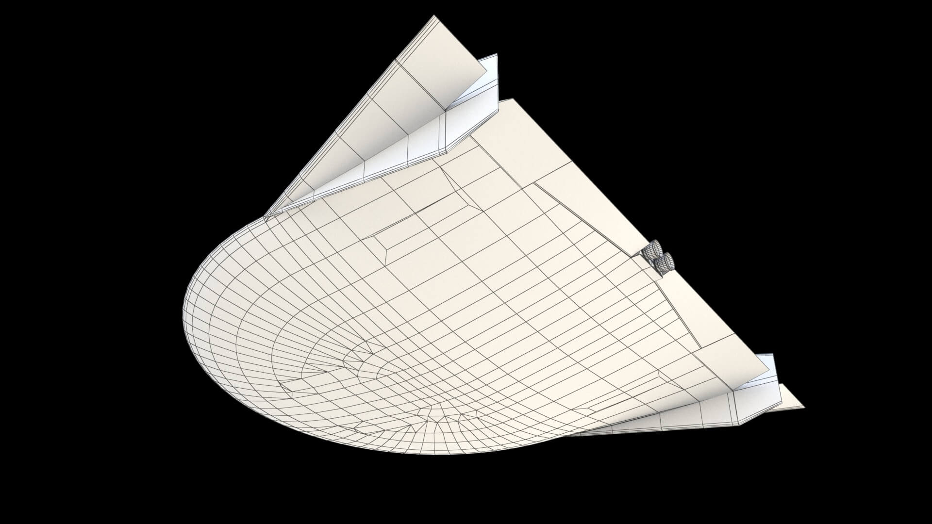 Lenticular Reentry Vehicle - 3D Model by citizensnip