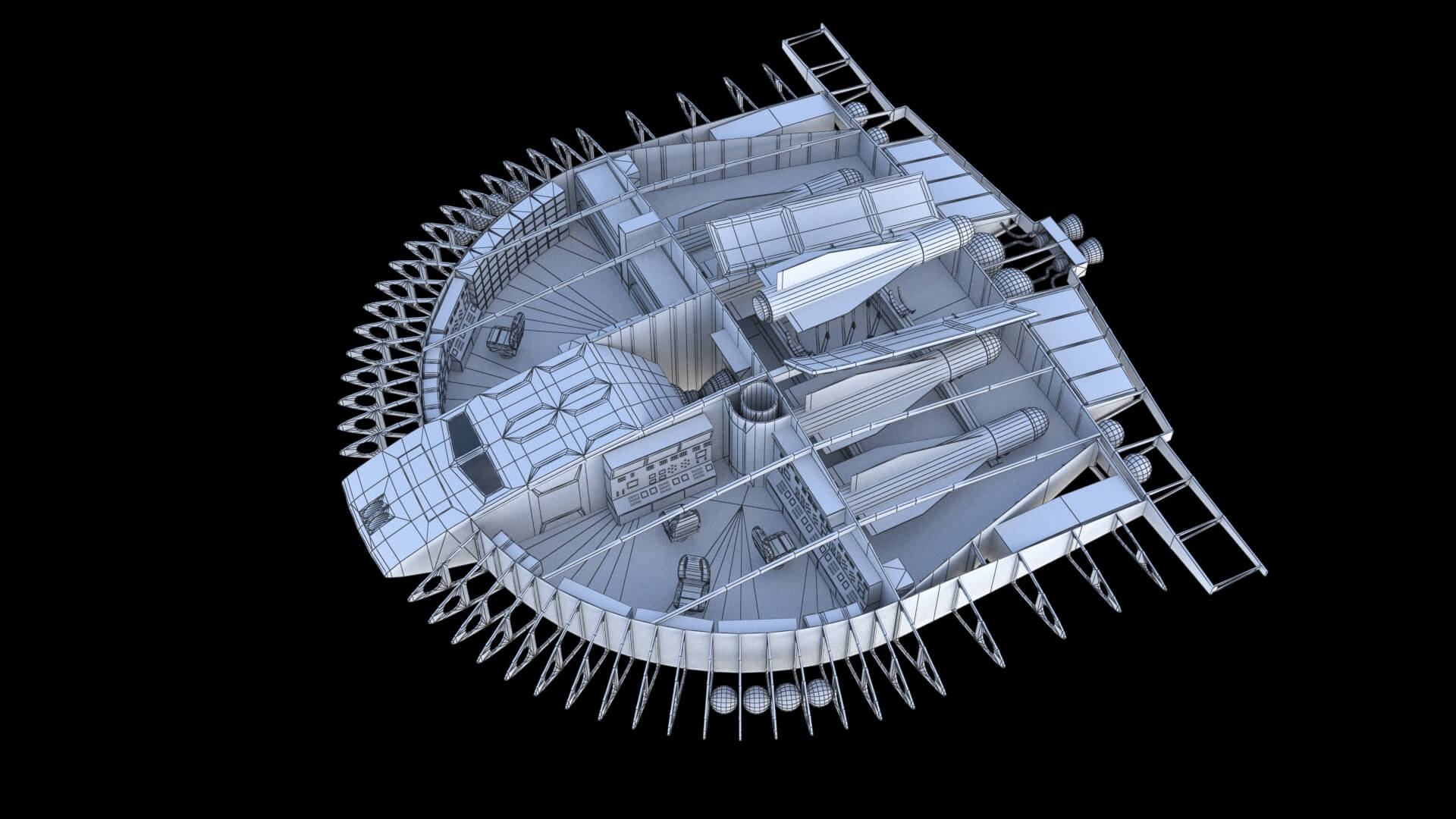 Lenticular Reentry Vehicle - 3D Model by citizensnip