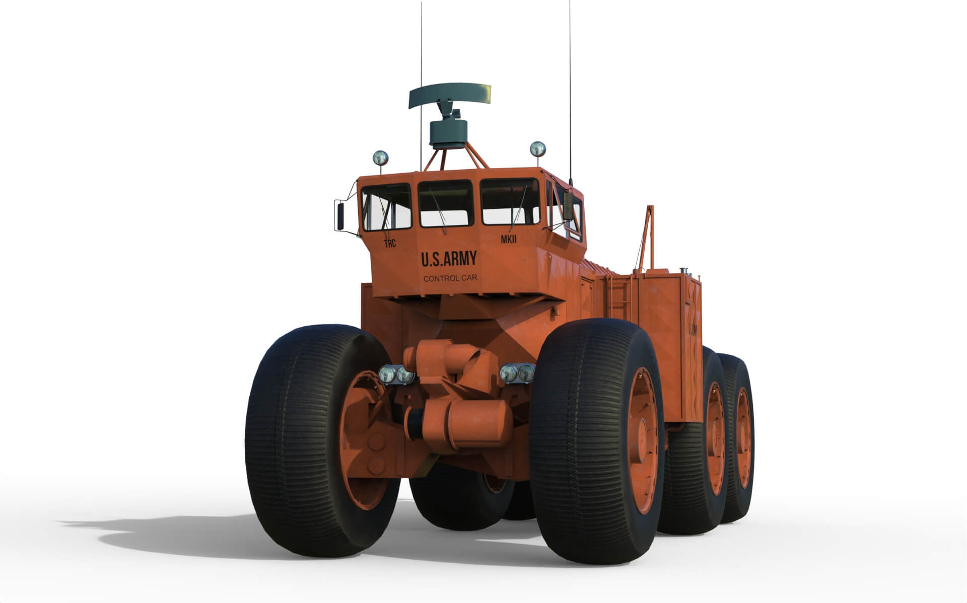 Letourneau TC-479 Mark 2 Overland Train 3D Model by citizensnip