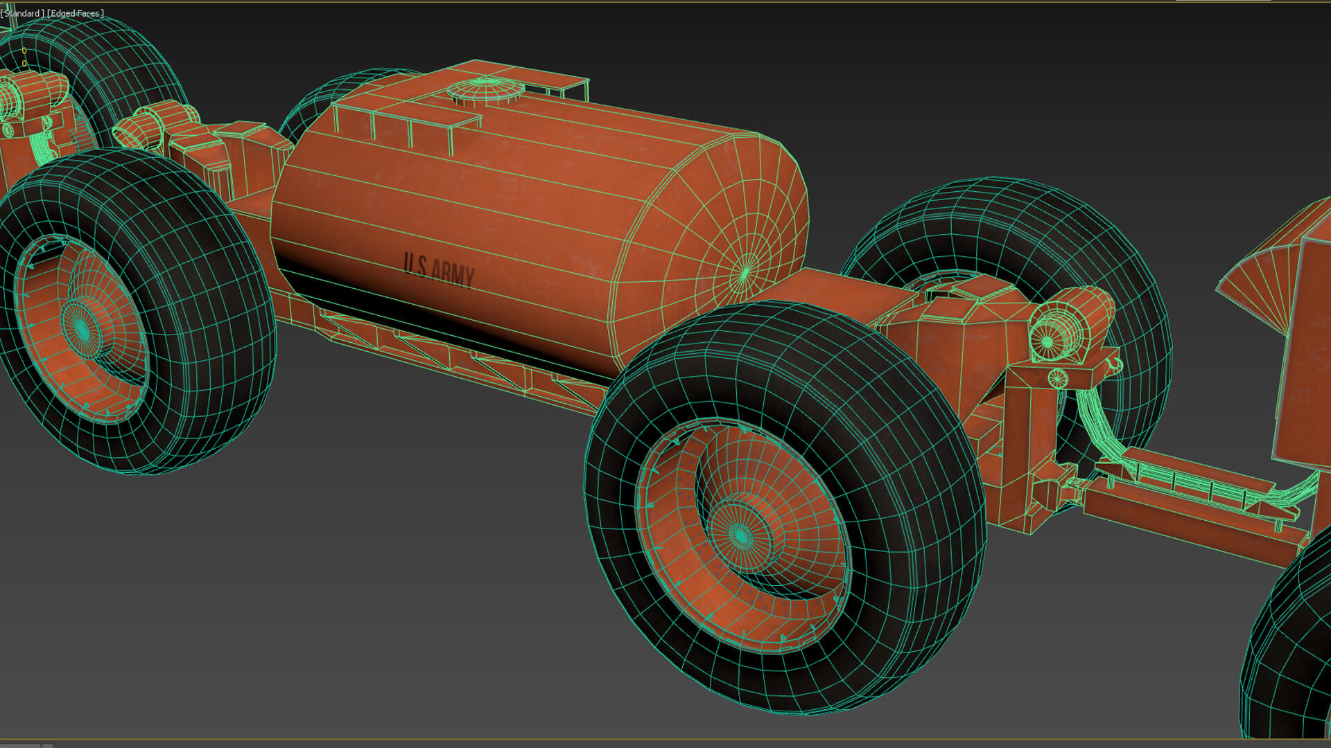 Letourneau TC-479 Mark 2 Overland Train 3D Model by citizensnip