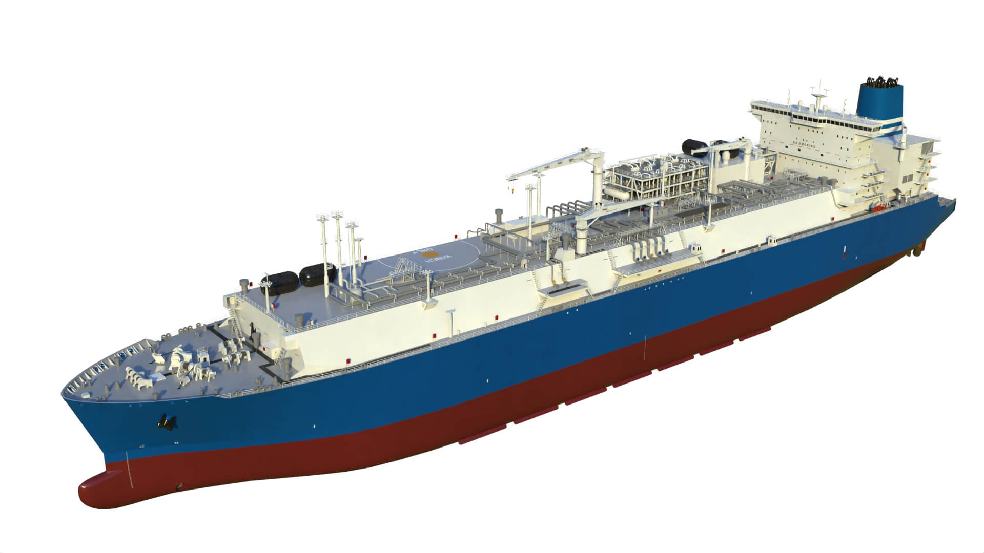 LNG Terminal Fsru - 3D Model by citizensnip