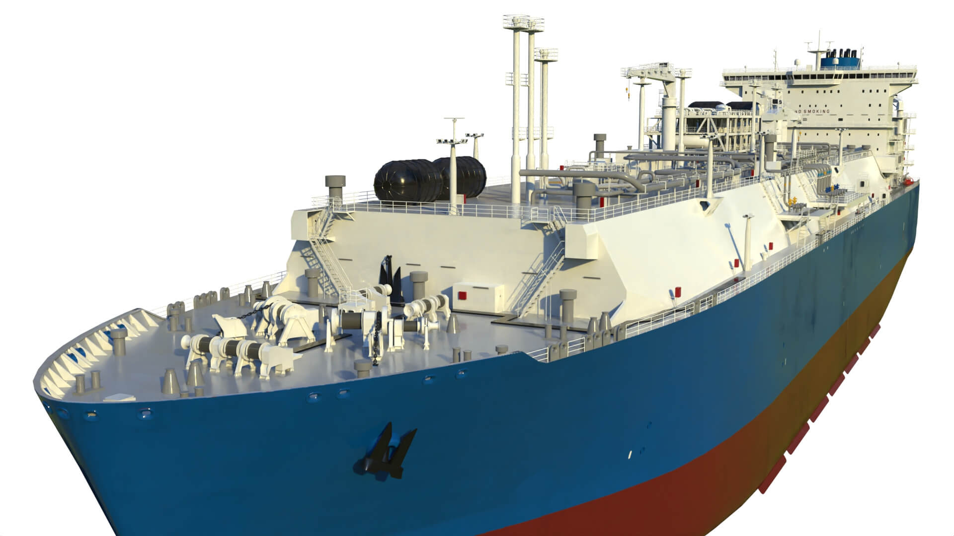 LNG Terminal Fsru - 3D Model by citizensnip