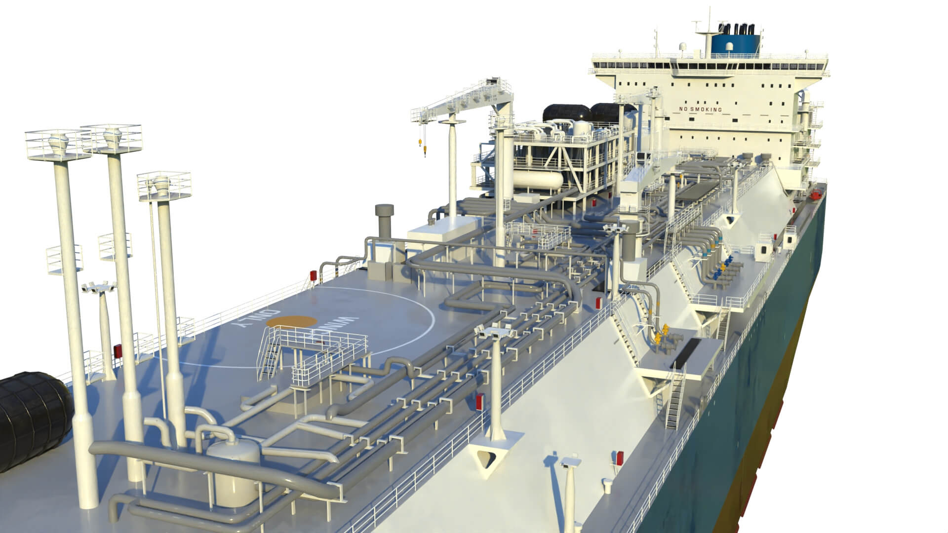 LNG Terminal Fsru - 3D Model by citizensnip