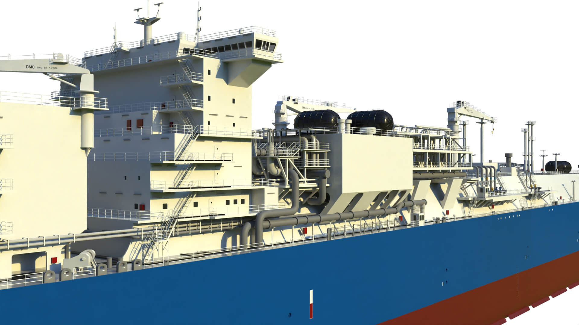 LNG Terminal Fsru - 3D Model by citizensnip