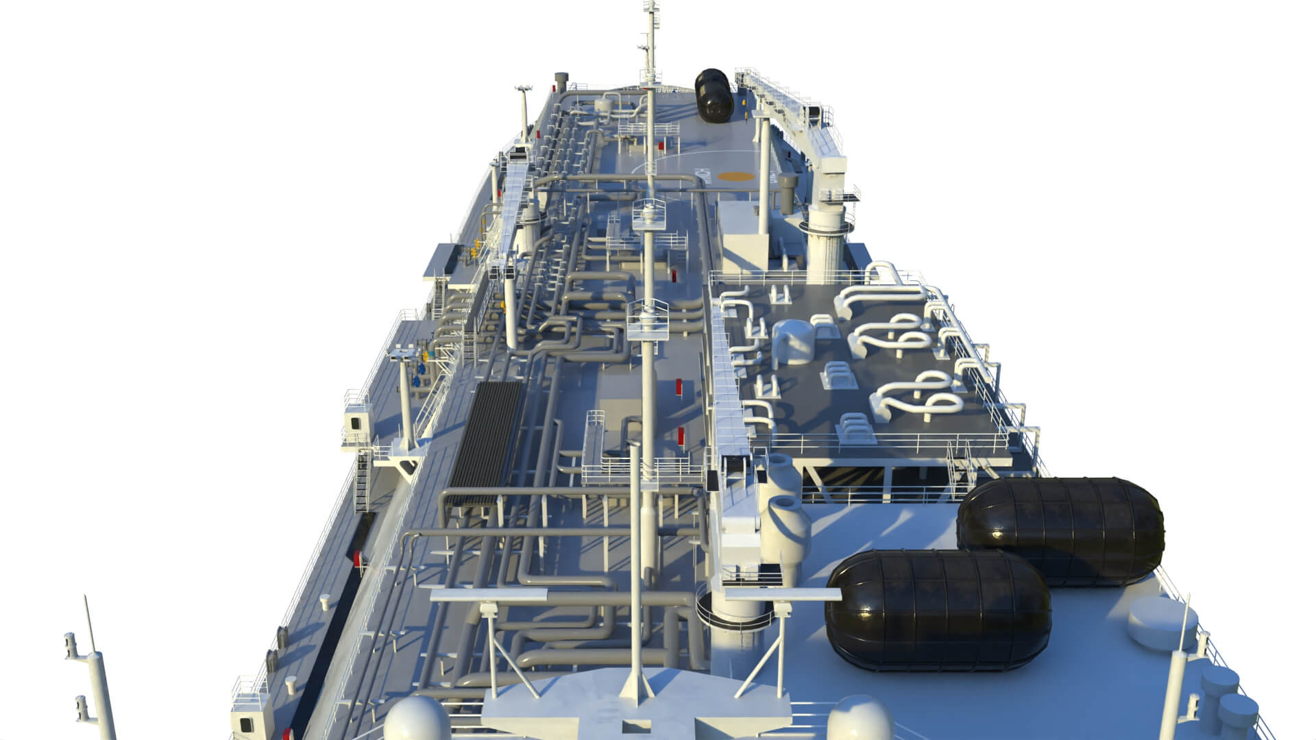 LNG Terminal Fsru - 3D Model by citizensnip