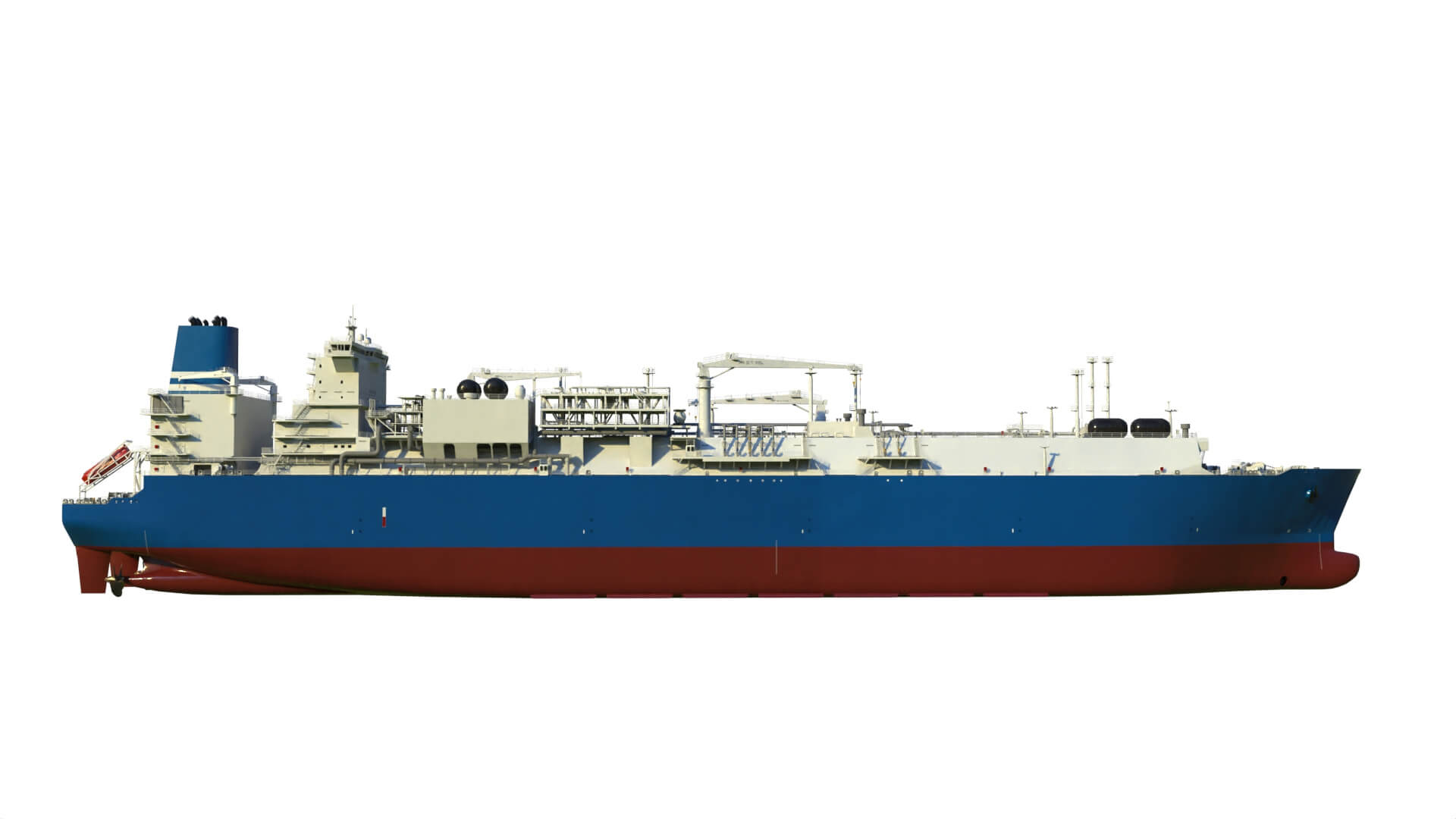 LNG Terminal Fsru - 3D Model by citizensnip