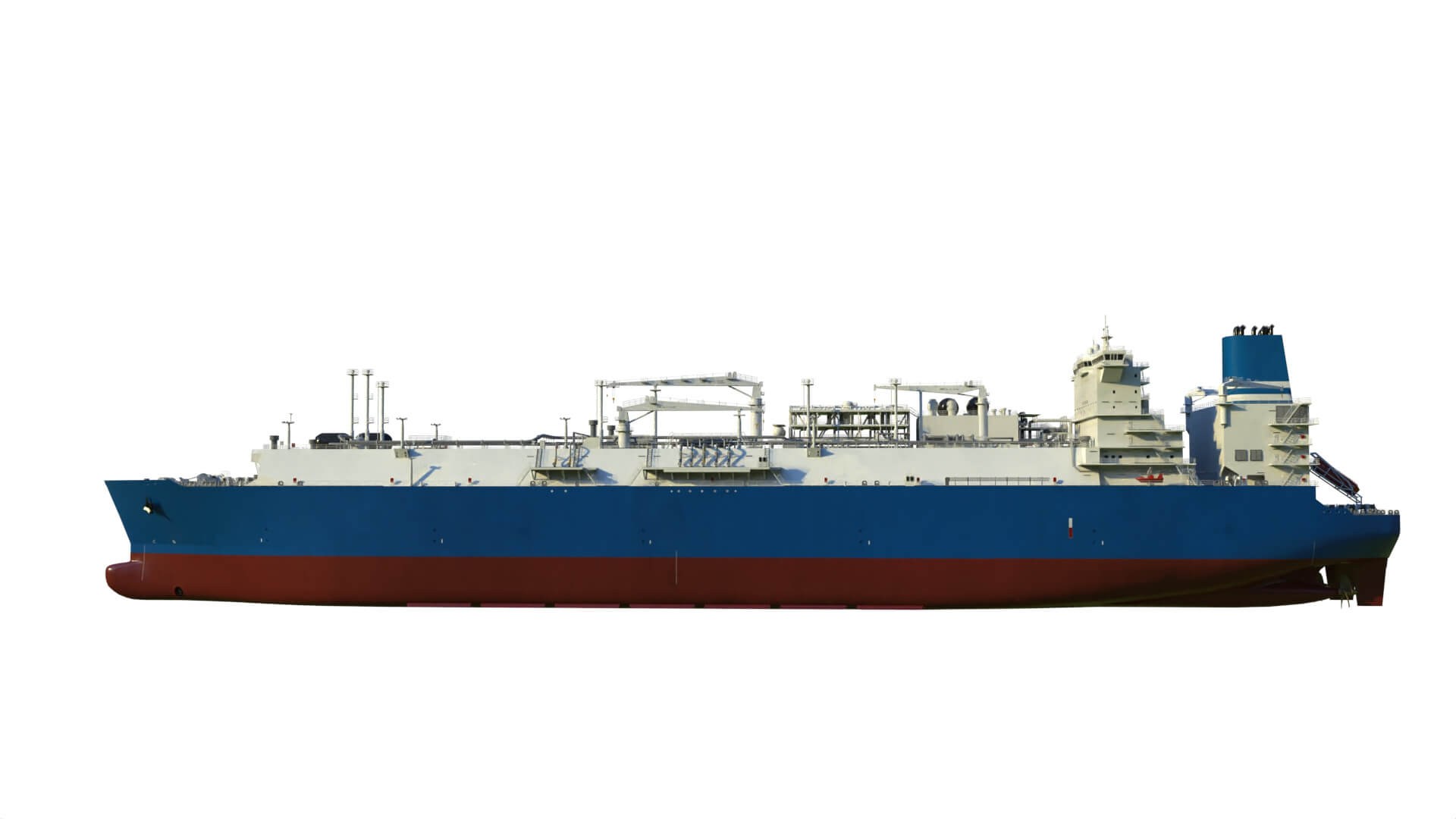LNG Terminal Fsru - 3D Model by citizensnip