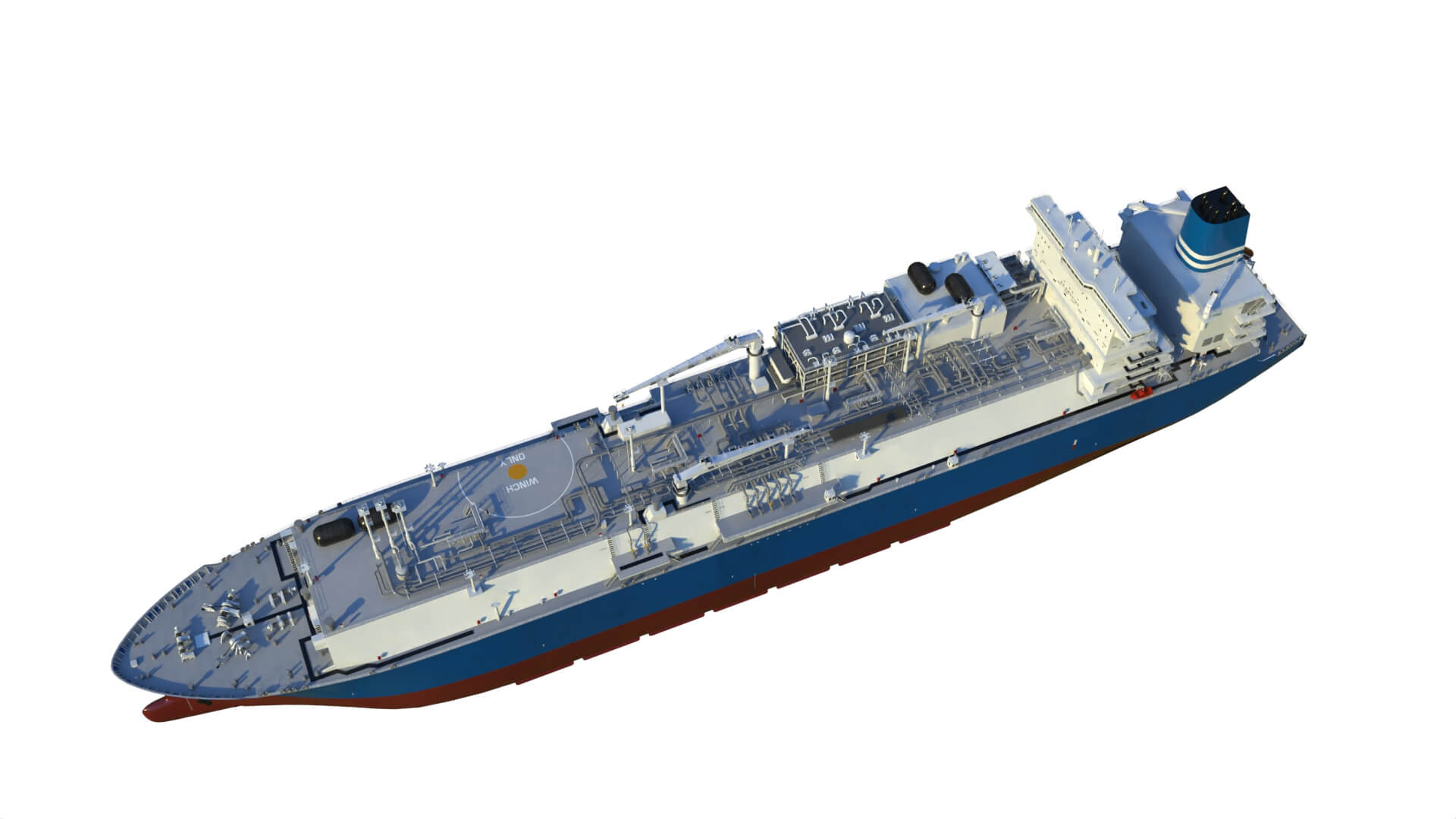 LNG Terminal Fsru - 3D Model by citizensnip