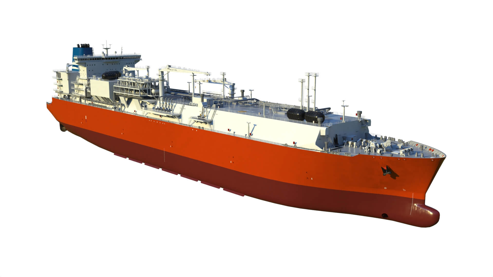 LNG Terminal Fsru - 3D Model by citizensnip