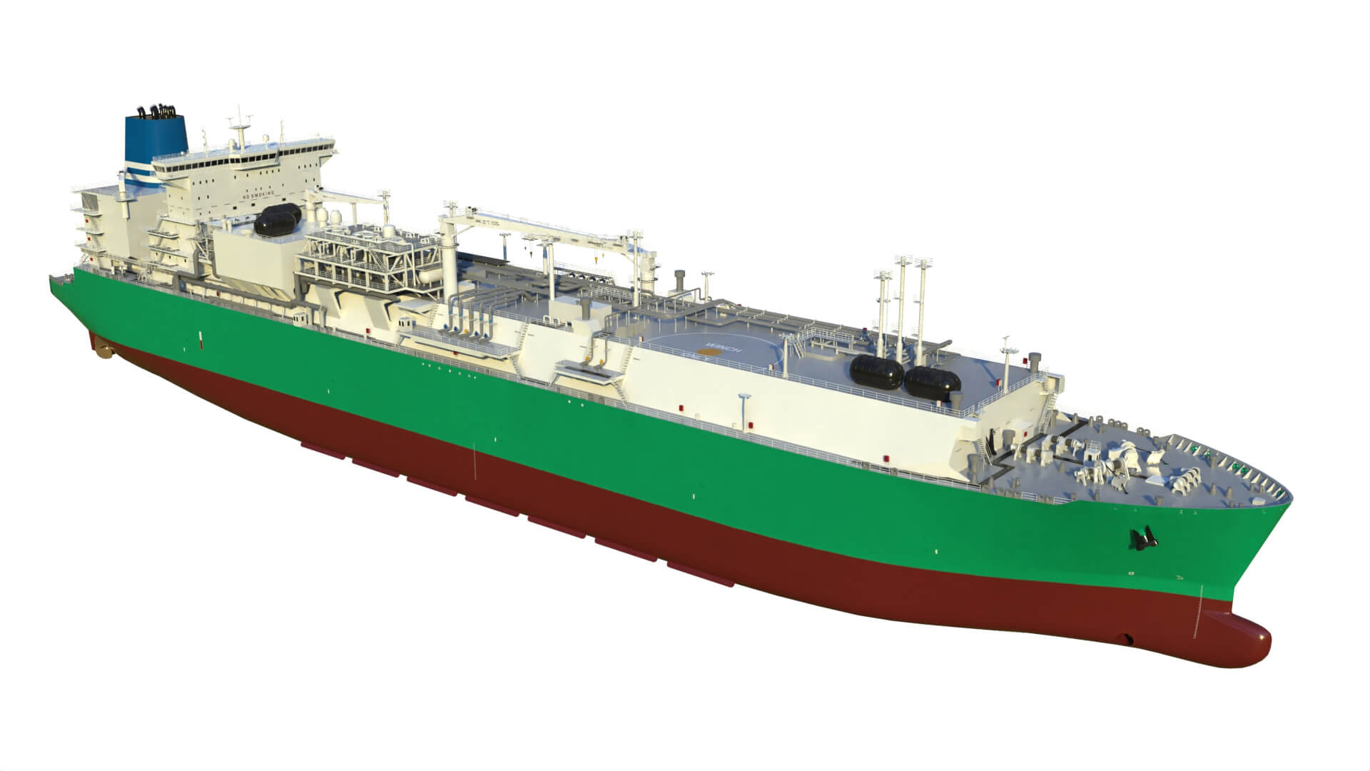 LNG Terminal Fsru - 3D Model by citizensnip
