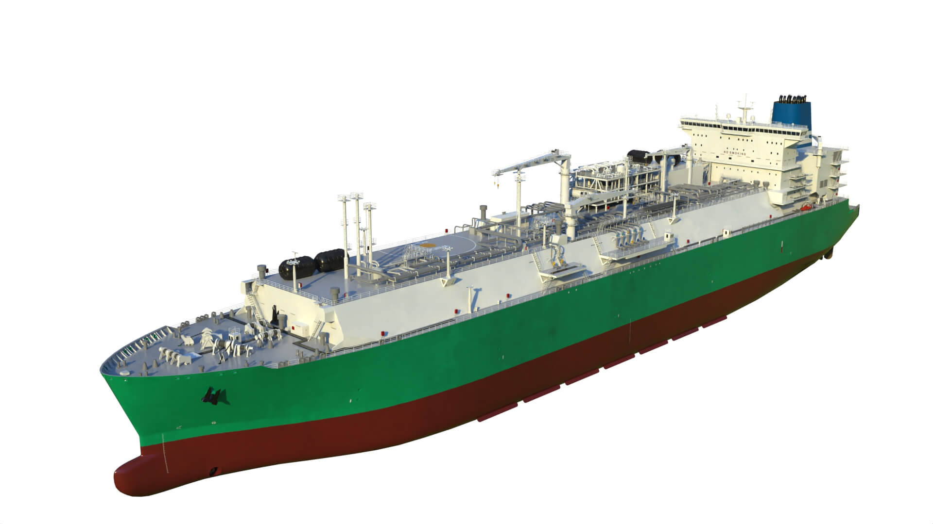 LNG Terminal Fsru - 3D Model by citizensnip