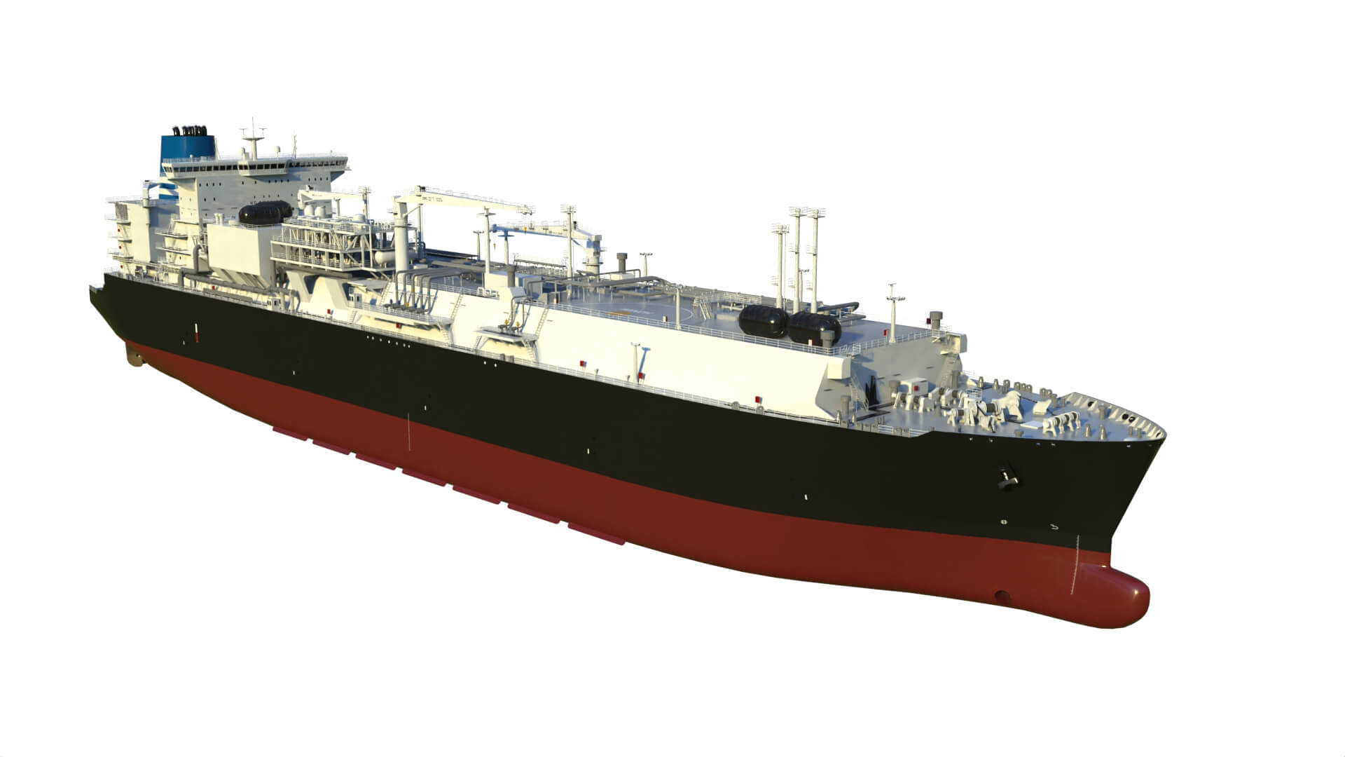 LNG Terminal Fsru - 3D Model by citizensnip