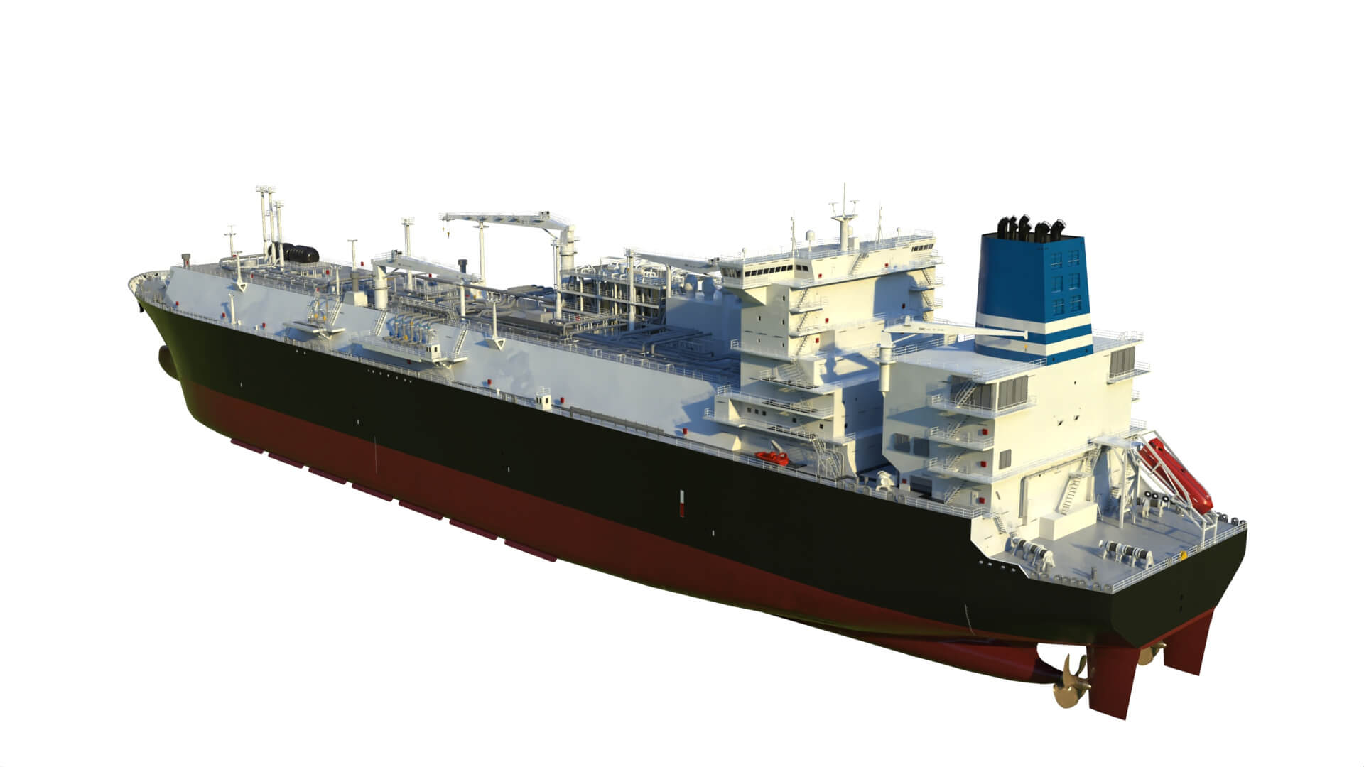 LNG Terminal Fsru - 3D Model by citizensnip