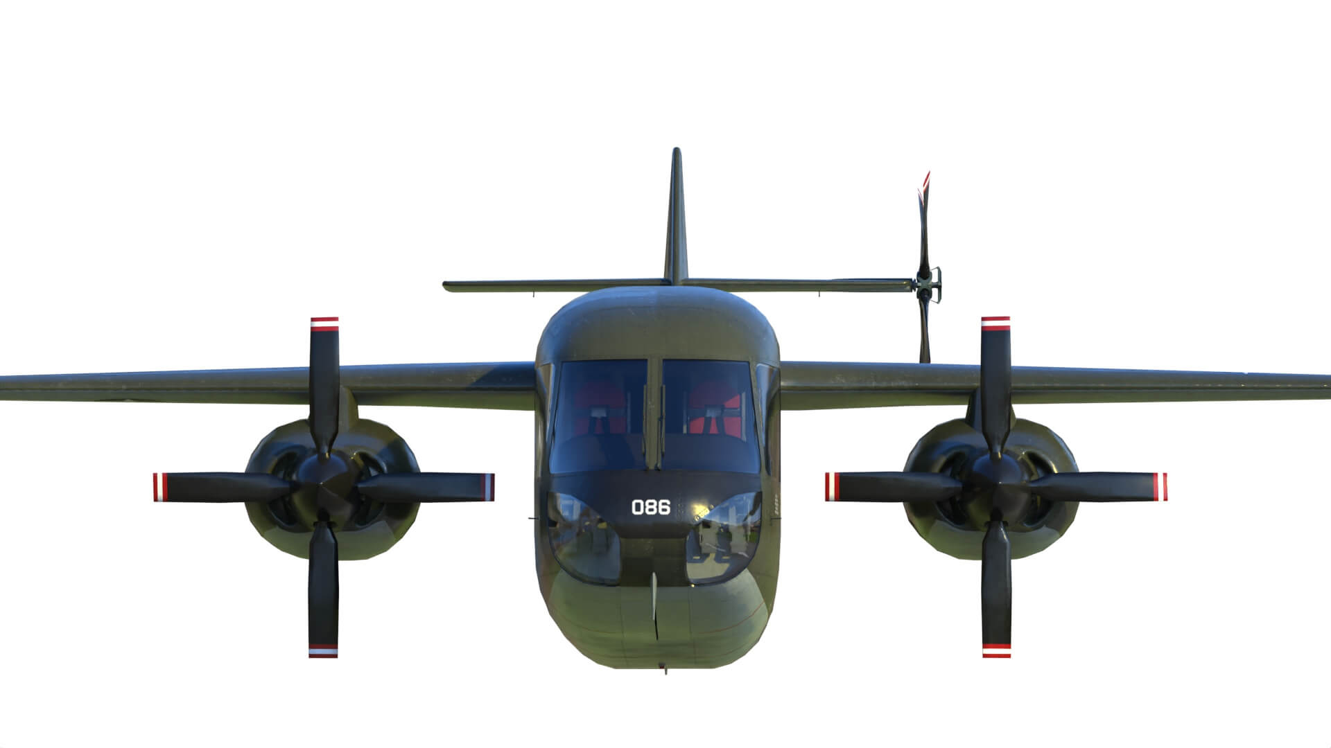 Lockheed CL-945 Stowed Rotor Aircraft Carr 3D Model by citizensnip