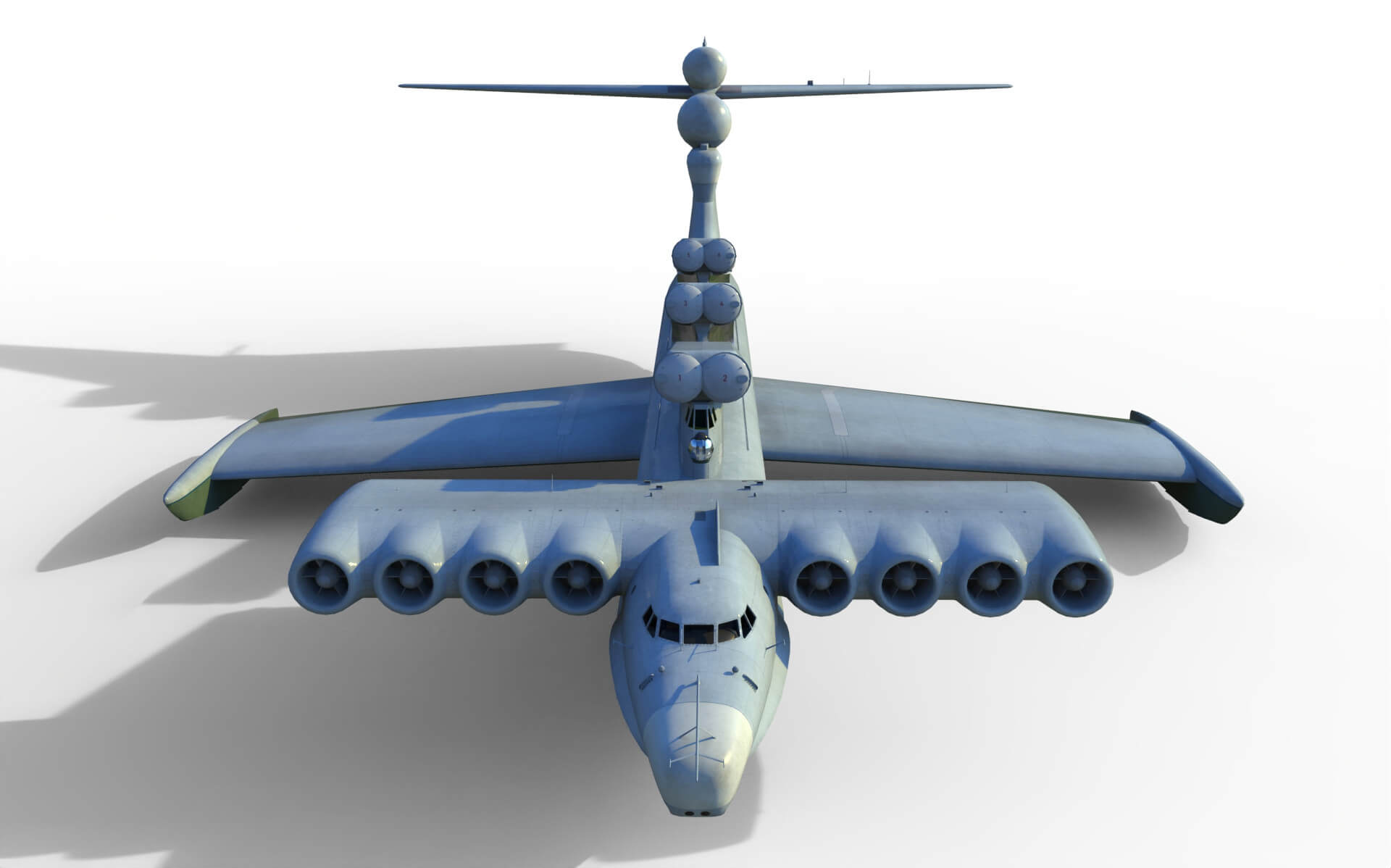 Lun-Class Ekranoplan Project 903 3D Model by citizensnip